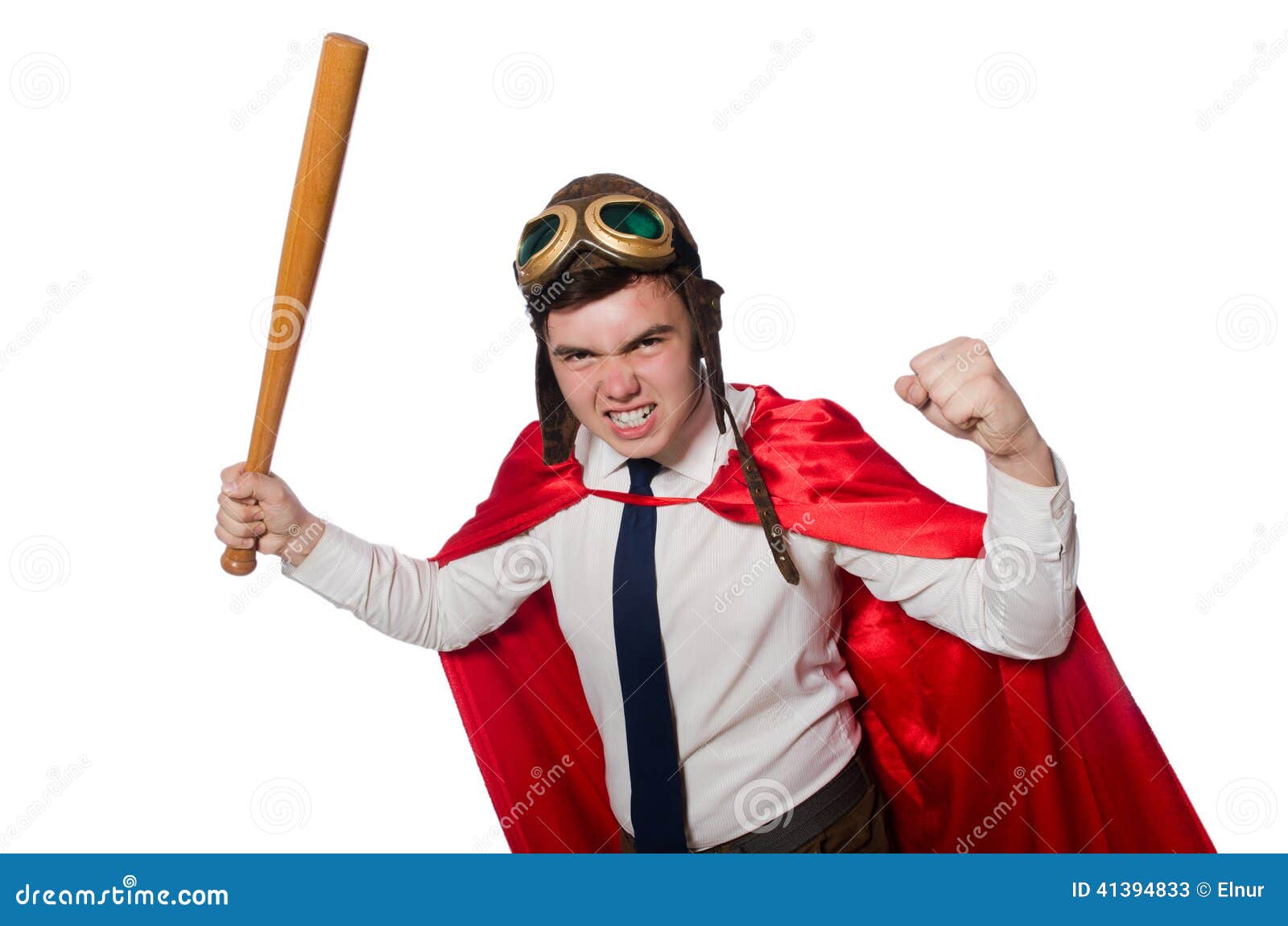 Funny hero isolated stock image. Image of comic, hero - 41394833