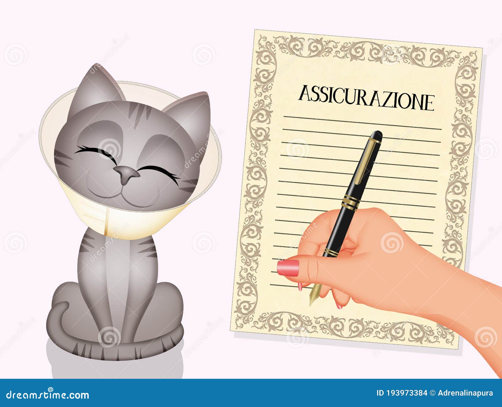 Illustration of Pet Insurance Stock Illustration - Illustration of ...