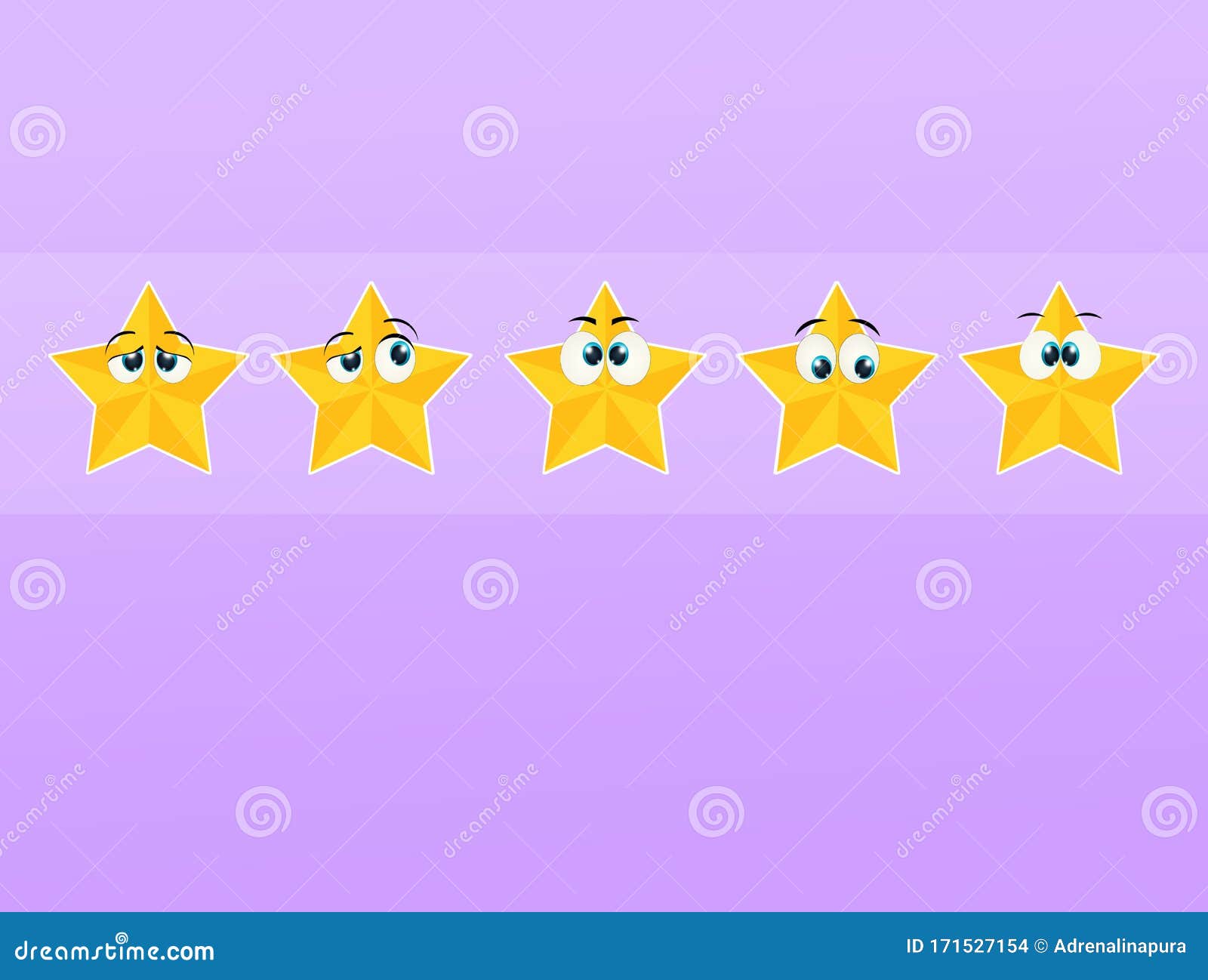 Illustration of Review Stars Stock Illustration - Illustration of rate ...