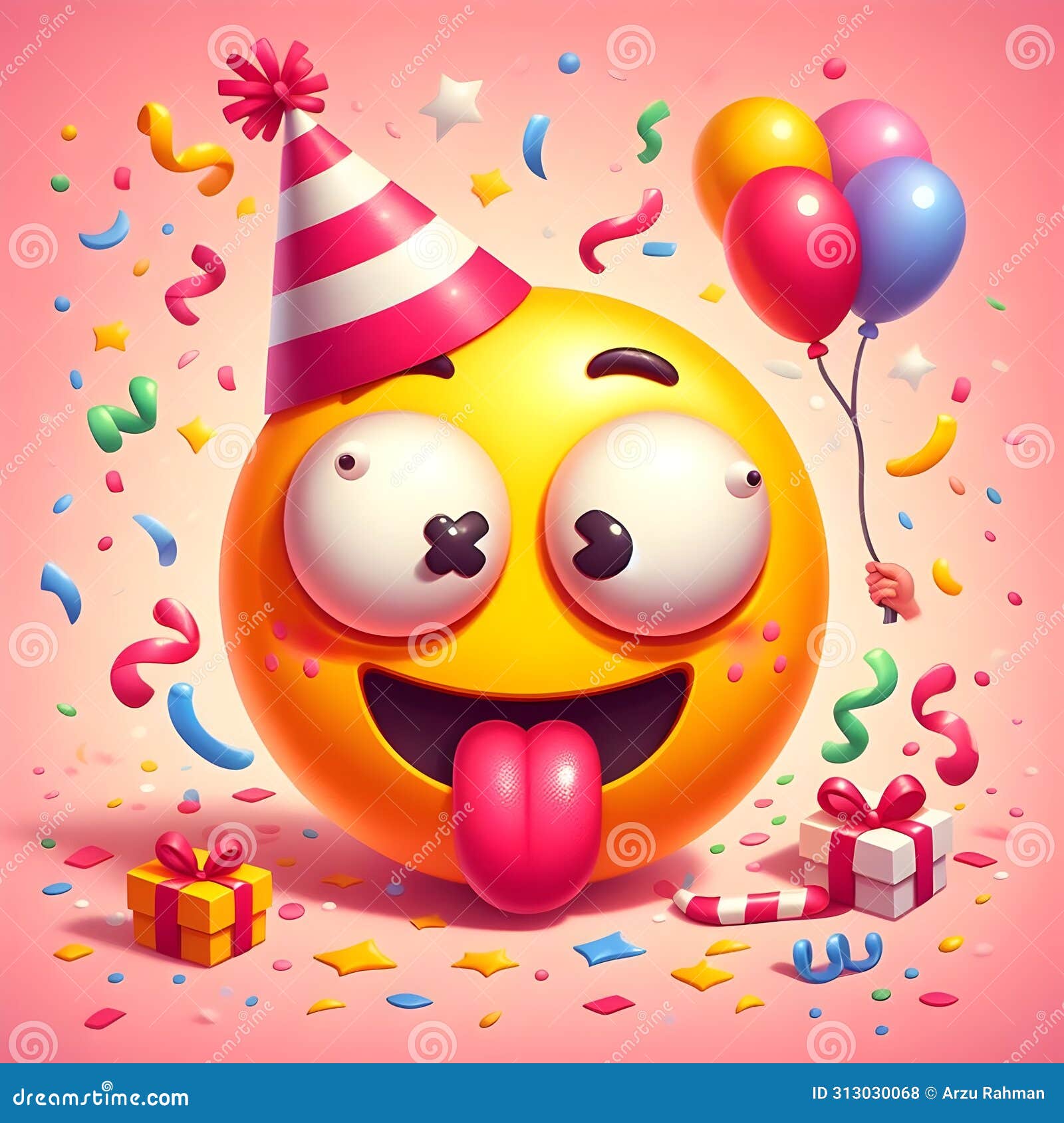 Funny imoji reaction stock illustration. Illustration of nursery ...