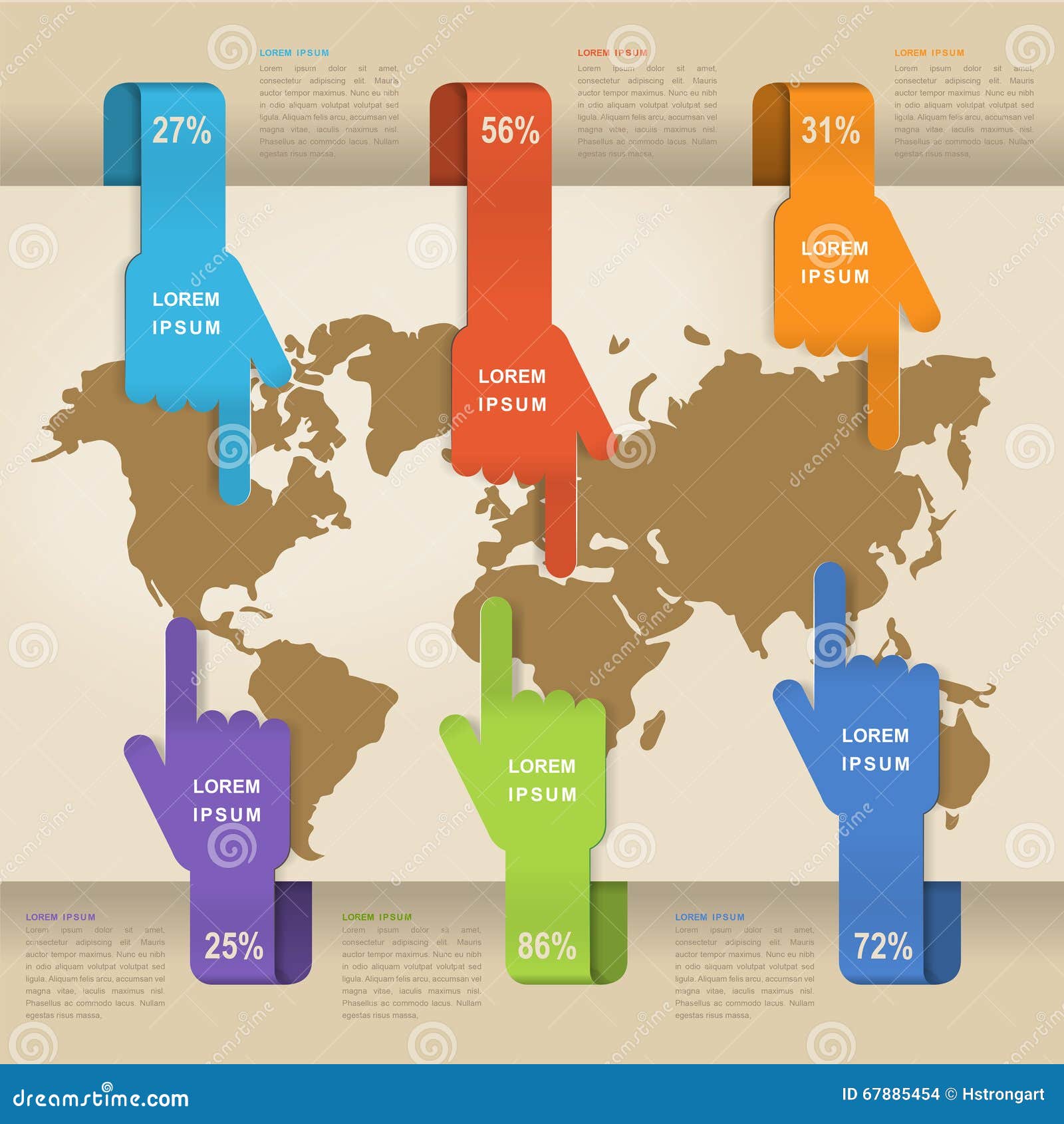 Funny infographic design stock illustration. Illustration of attractive ...