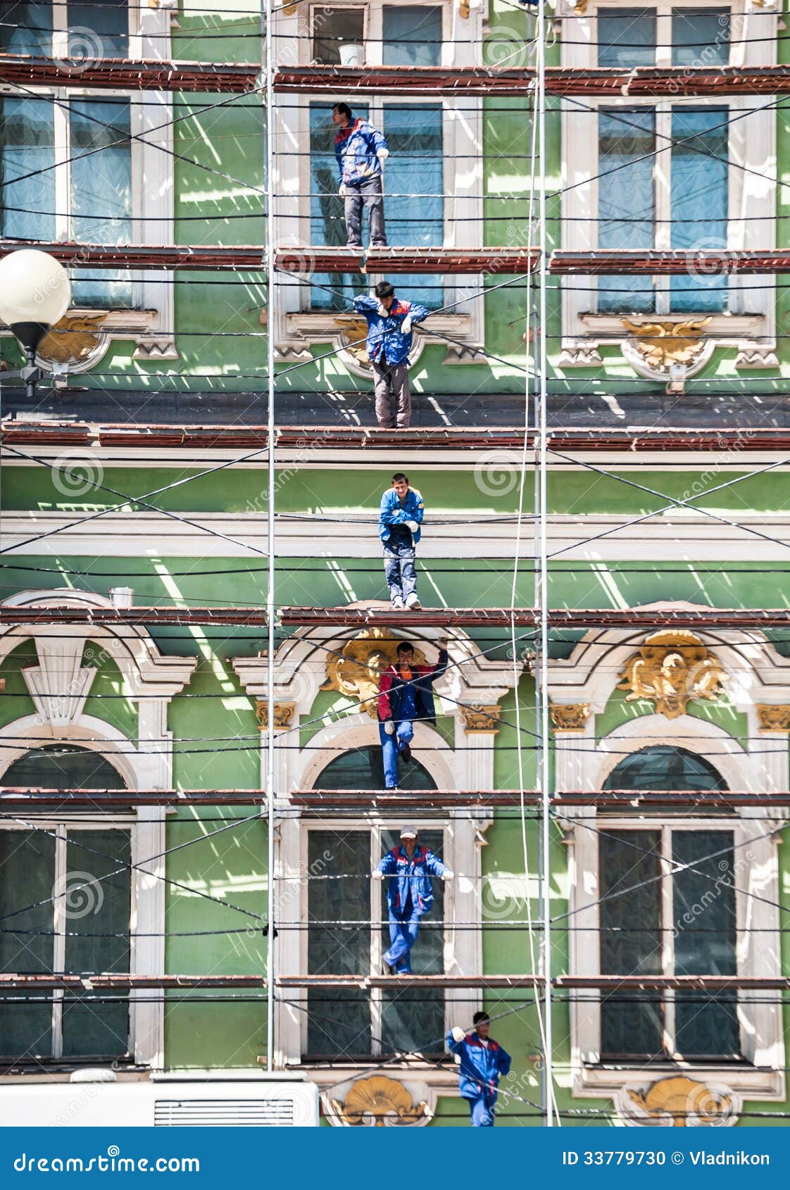 Funny jobs editorial image. Image of people, equipment - 33779730