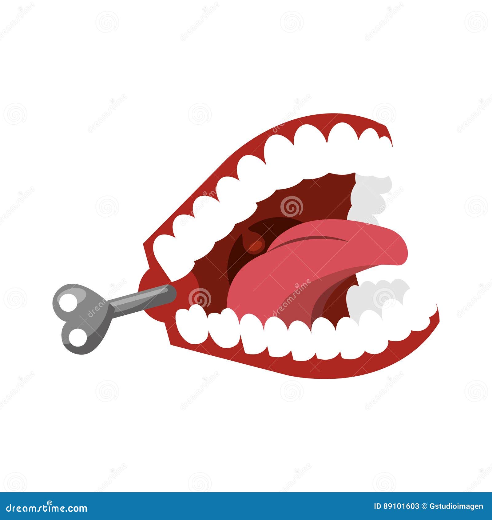 Chatter Teeth Toy Pixel Art. April Fools Day Symbol. 8 Bit Jaw T Vector ...
