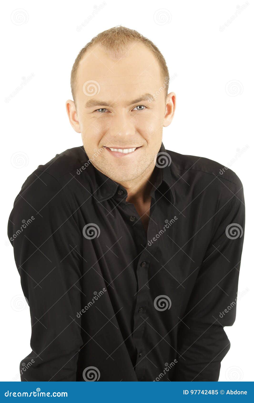 Funny joking businessman stock image. Image of expression - 97742485