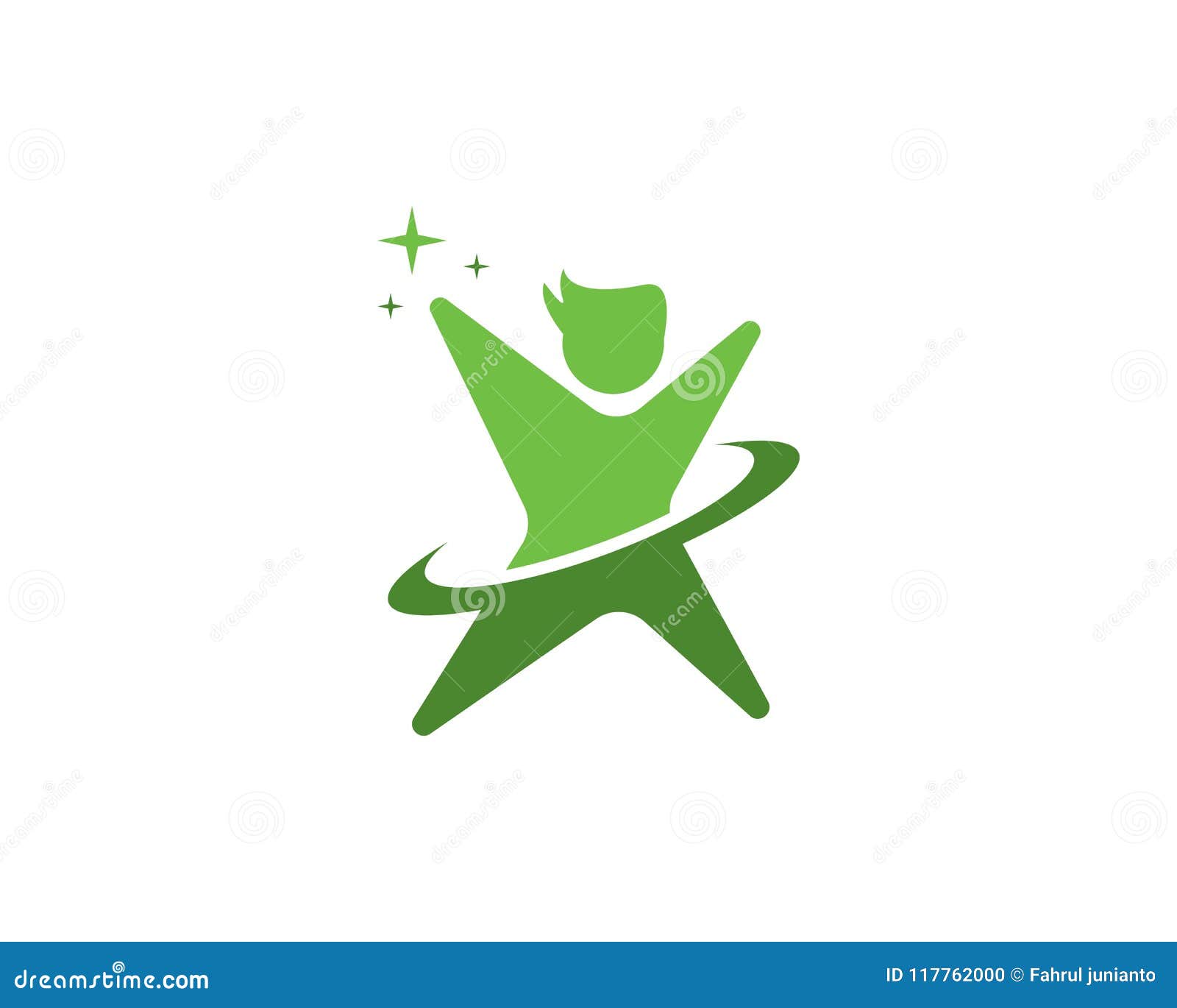 Funny Kid Logo Design Template Stock Vector - Illustration of butterfly ...