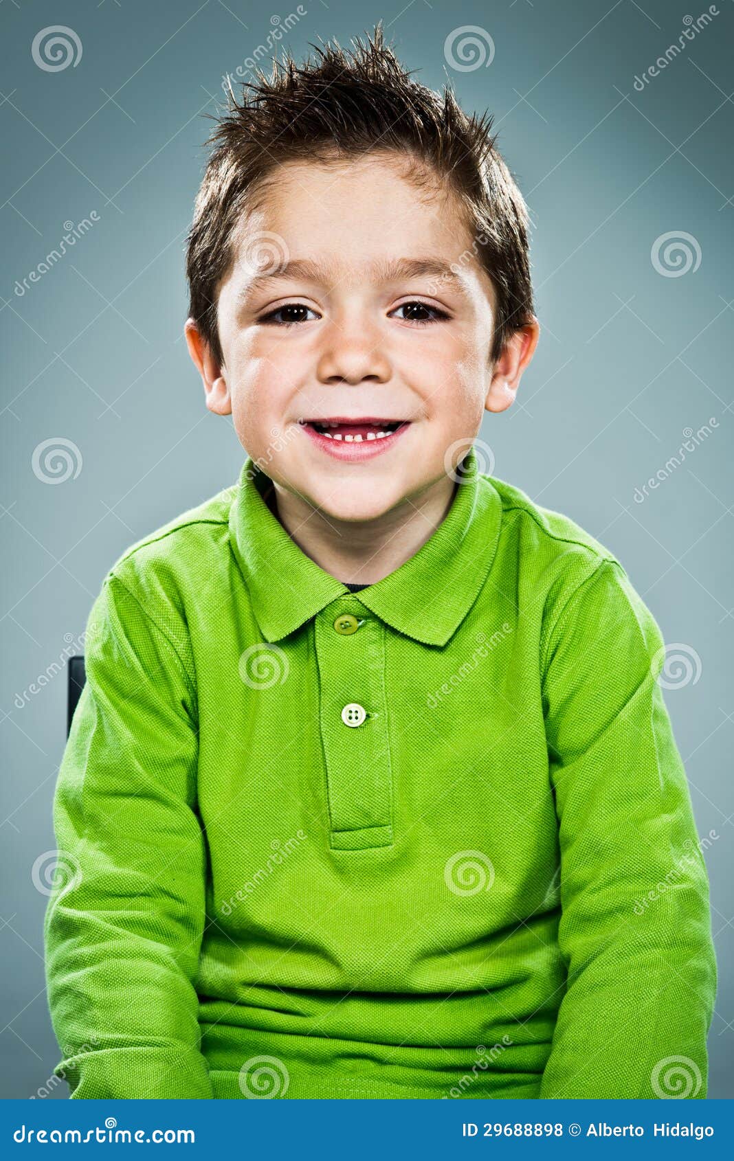 Funny Kid Smiling stock photo. Image of hair, funny, cheerful - 29688898