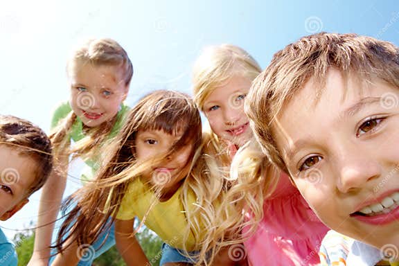 Funny kids stock image. Image of nature, expression, elementary - 13566443