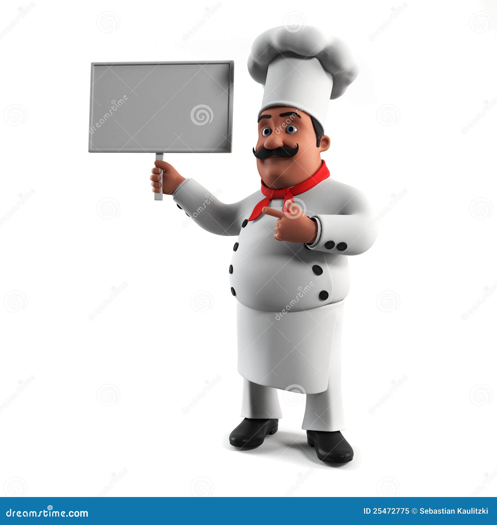 Funny kitchen chef stock illustration. Illustration of uniform - 25472775