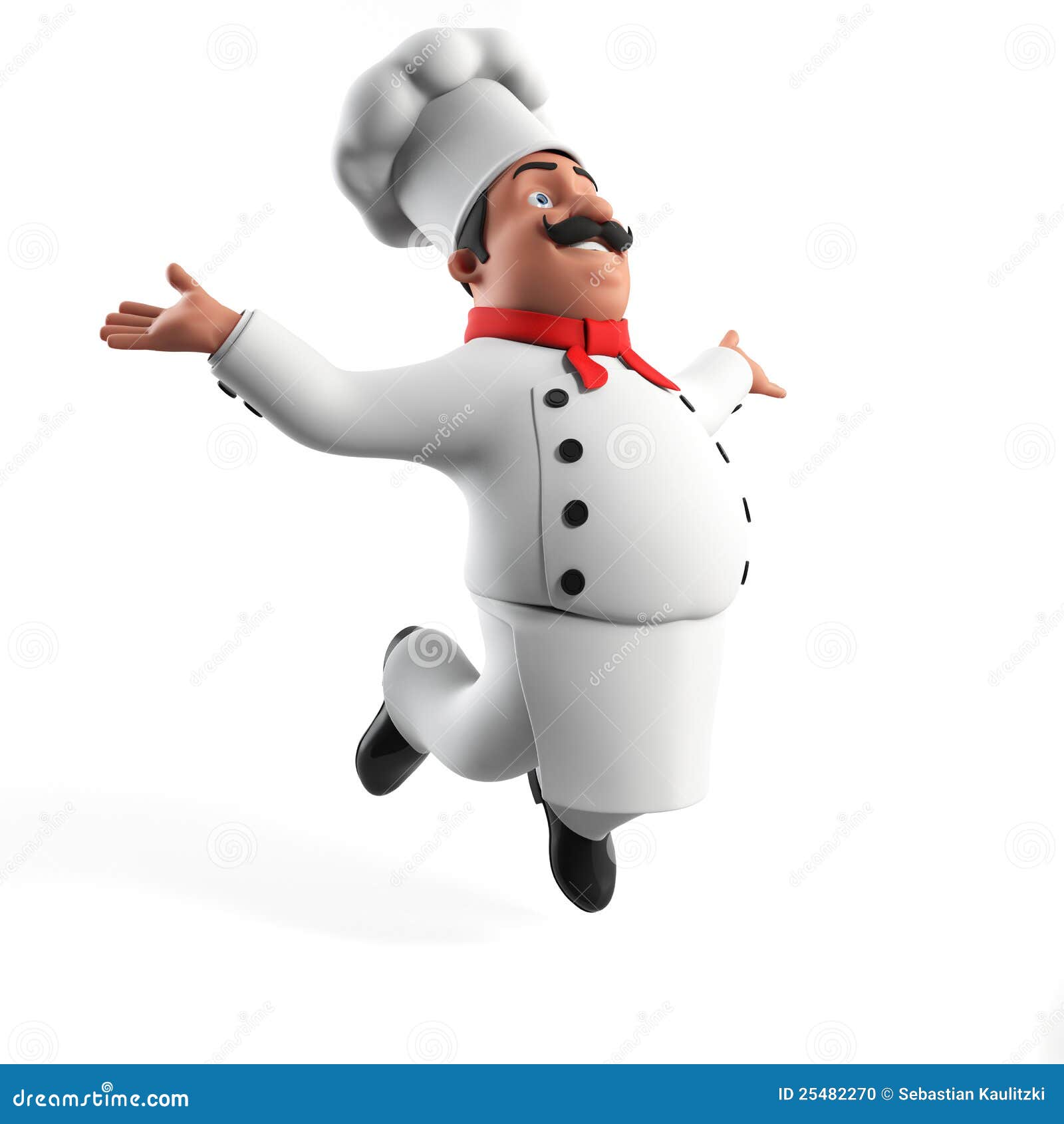 Funny kitchen chef stock illustration. Illustration of moustache - 25482270