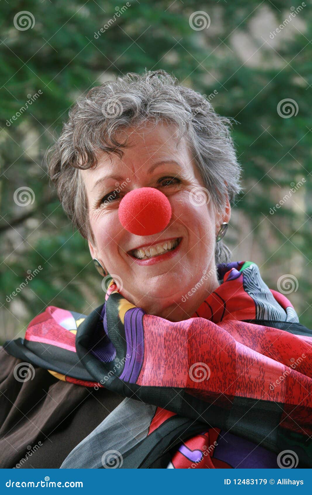 Funny Lady stock image. Image of older, grandmother, mature - 12483179