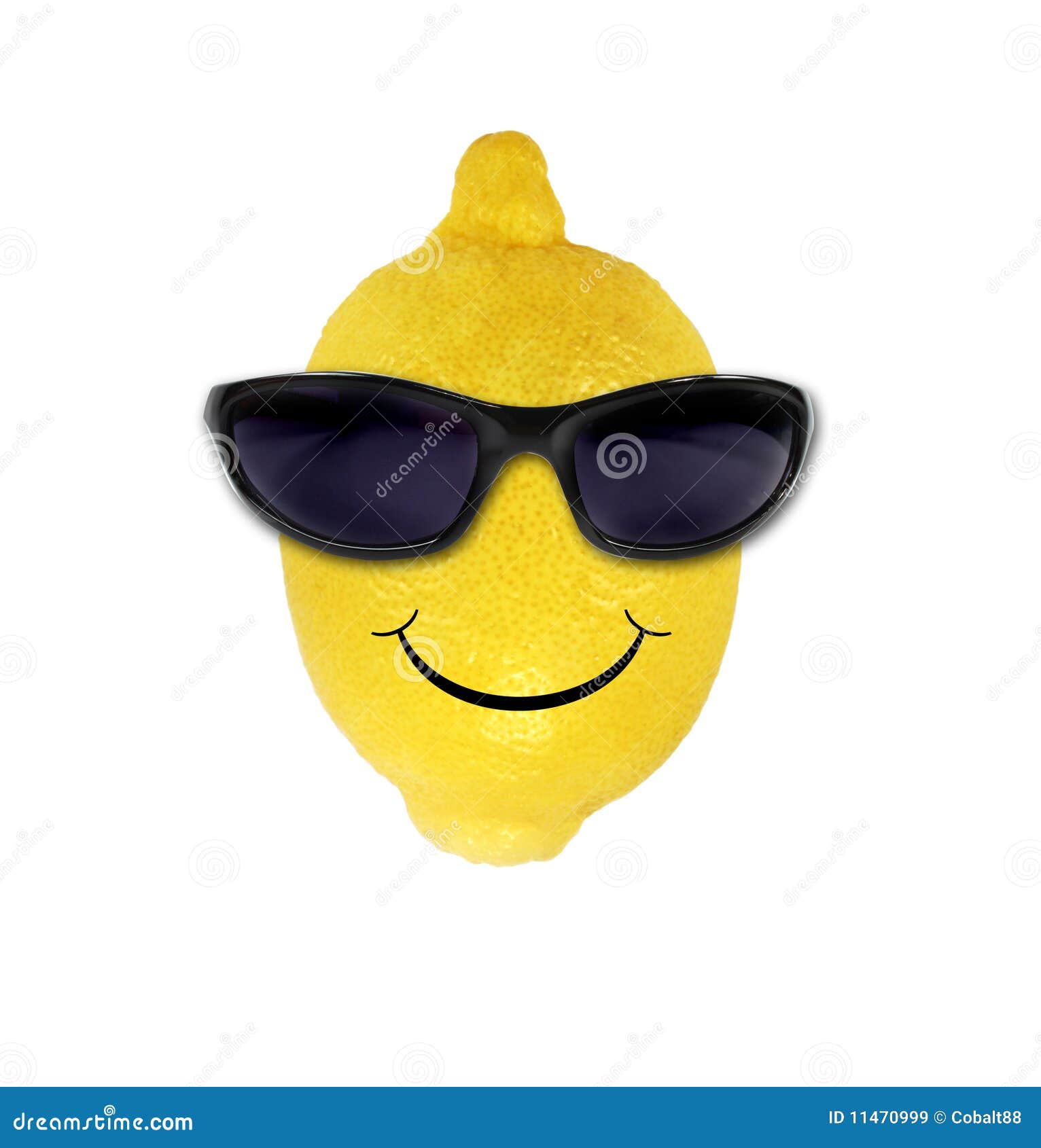 Funny lemon in sunglasses stock image. Image of lemon - 11470999