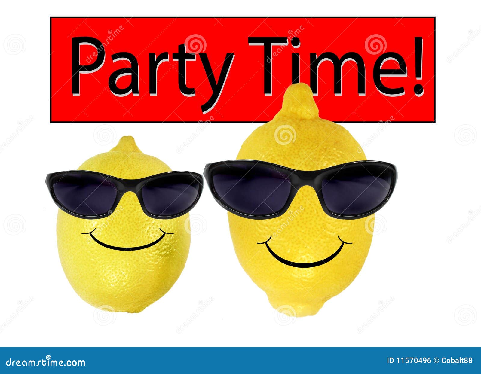 Funny Lemons in Sunglasses Go Party Stock Photo - Image of lemon, joke ...