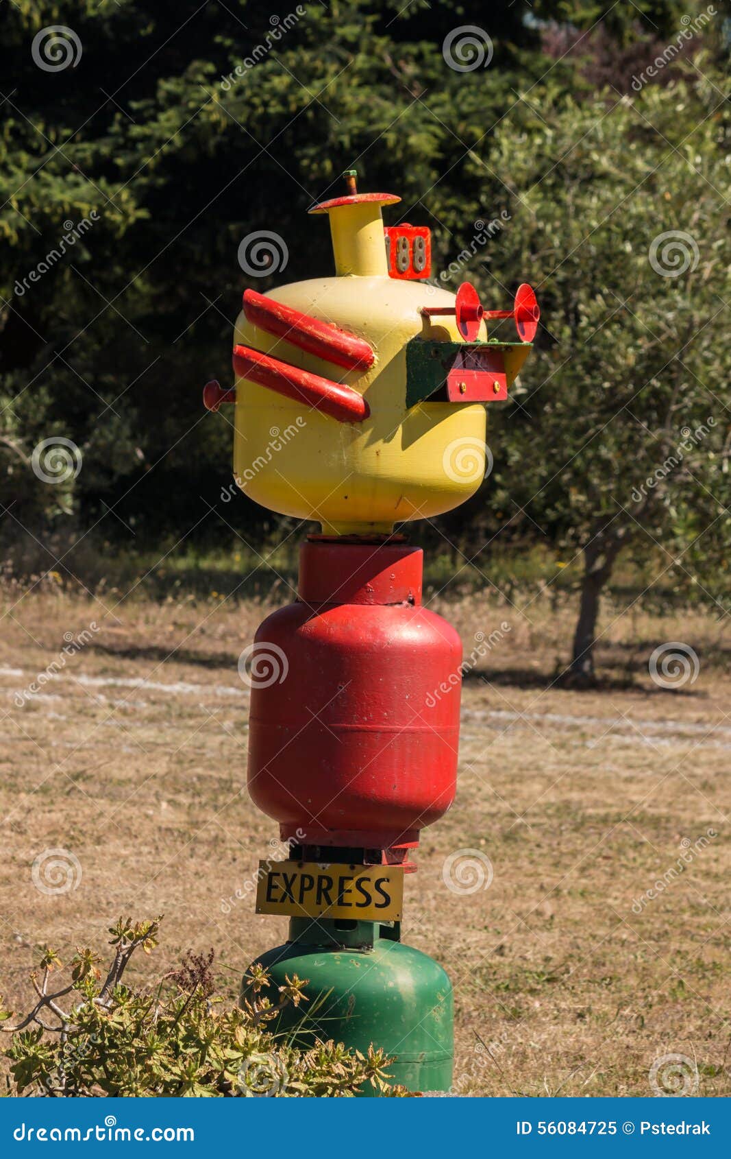 Funny letterbox stock image. Image of funky, untraditional - 56084725