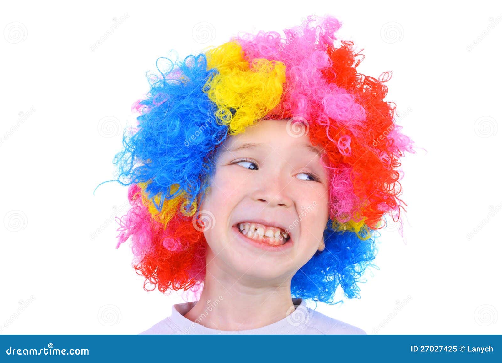 Funny little clown stock image. Image of clown, adorable - 27027425