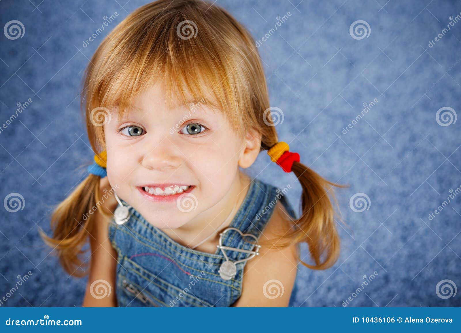 Funny little girl stock photo. Image of lovely, playful - 10436106