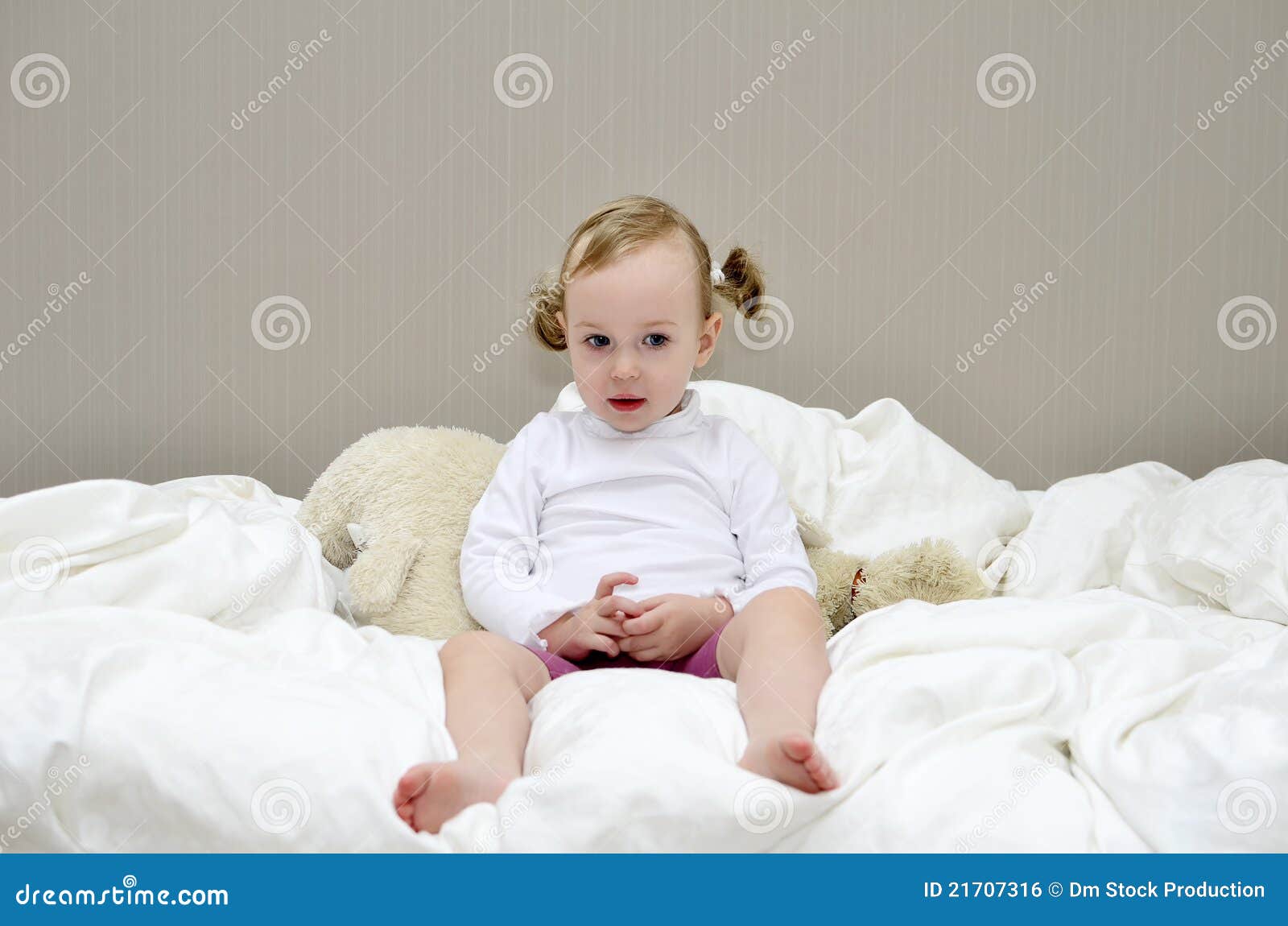 Funny little girl stock photo. Image of innocence, innocent - 21707316
