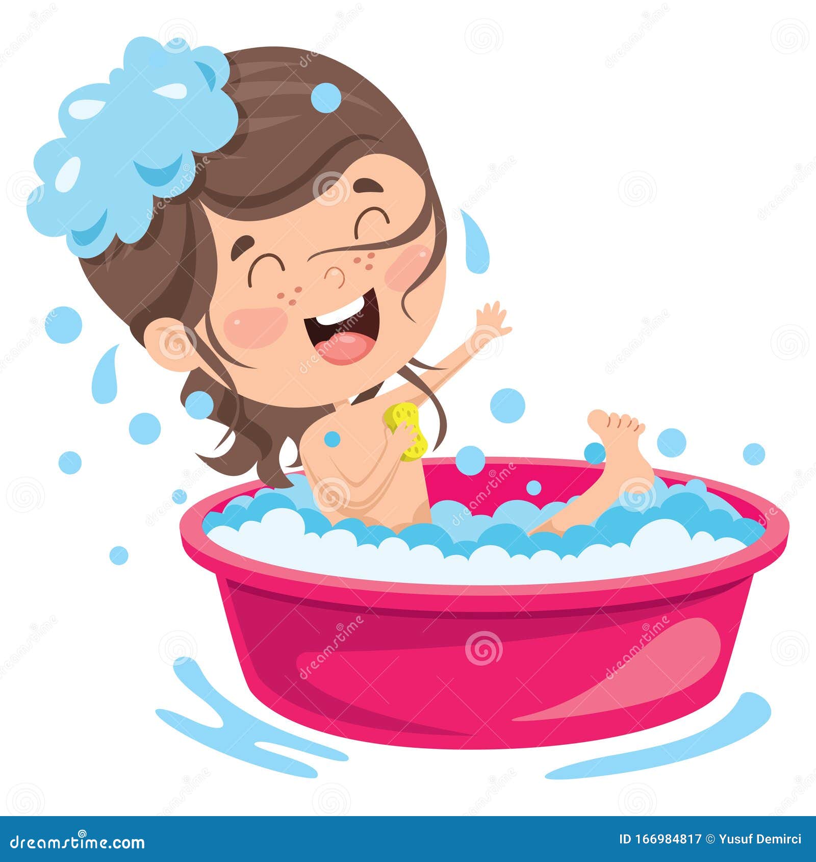 Kid Bath Stock Illustrations – 4,599 Kid Bath Stock Illustrations ...