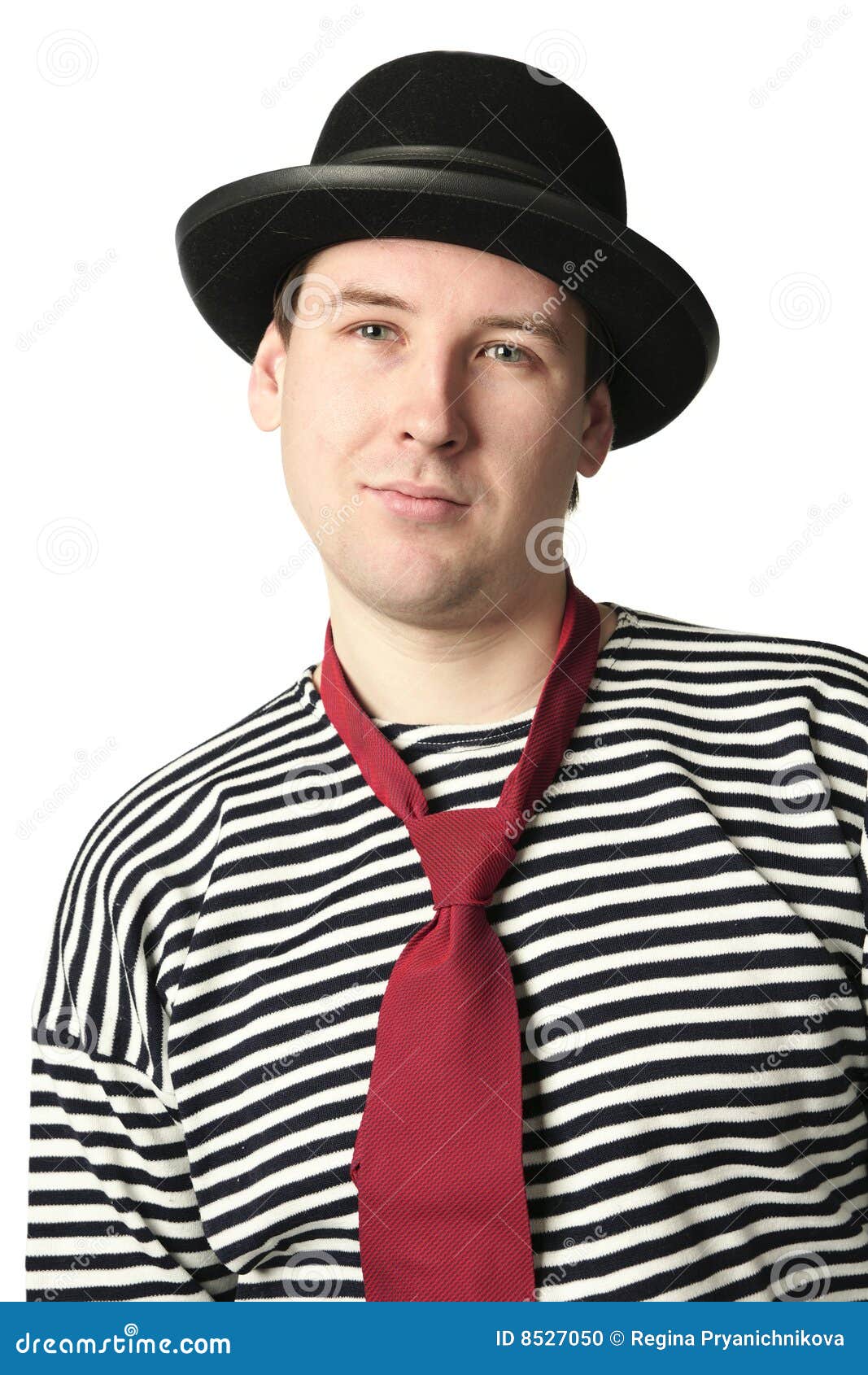 Funny Looking Guy Isolated on White Stock Photo - Image of expression ...