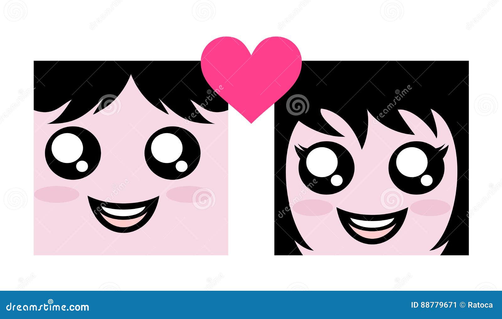 Funny love icon stock vector. Illustration of design - 88779671