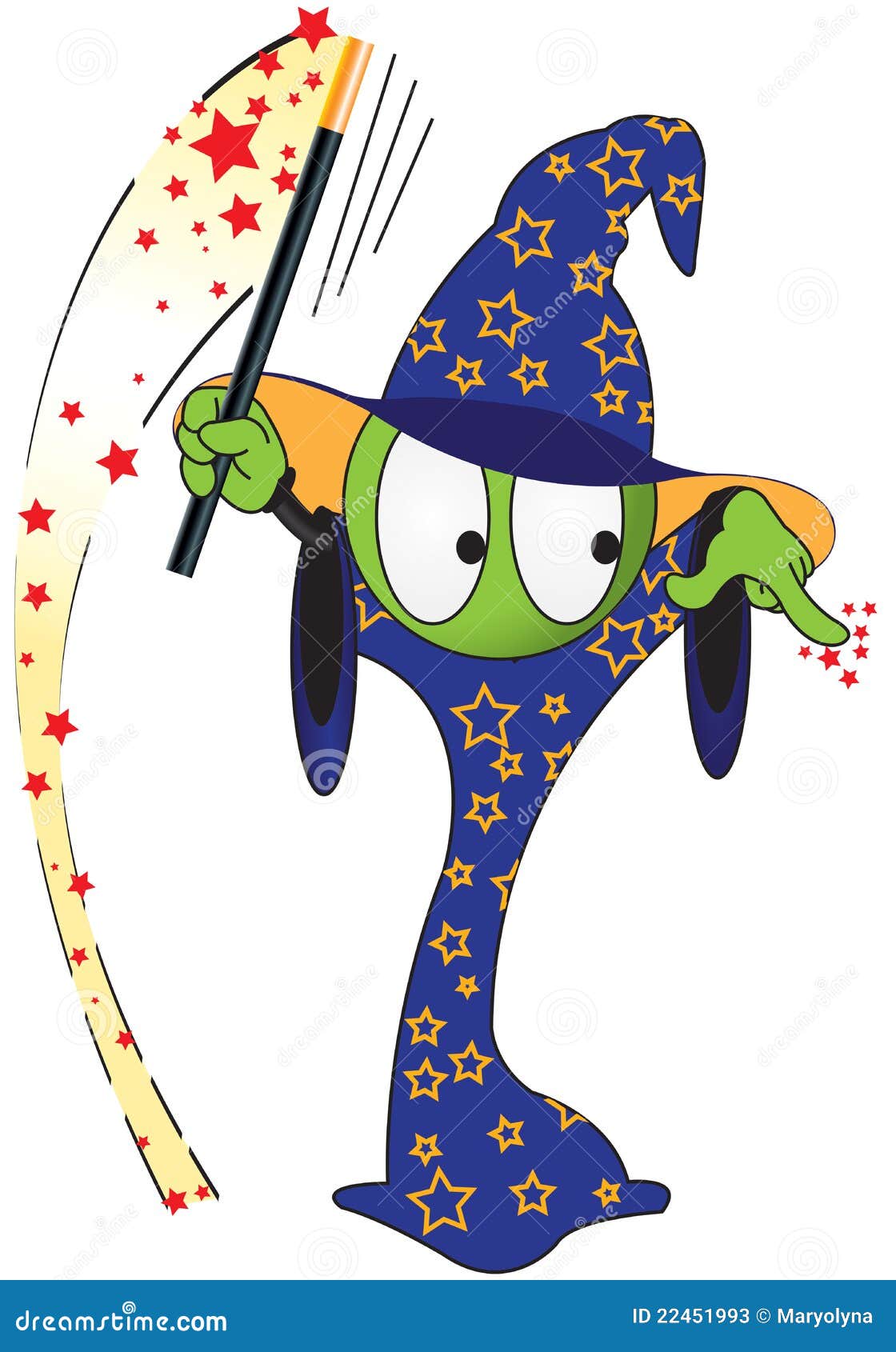 Funny Magic Silhouette Of Witch And Cat Flying On Broom Cartoon Vector ...