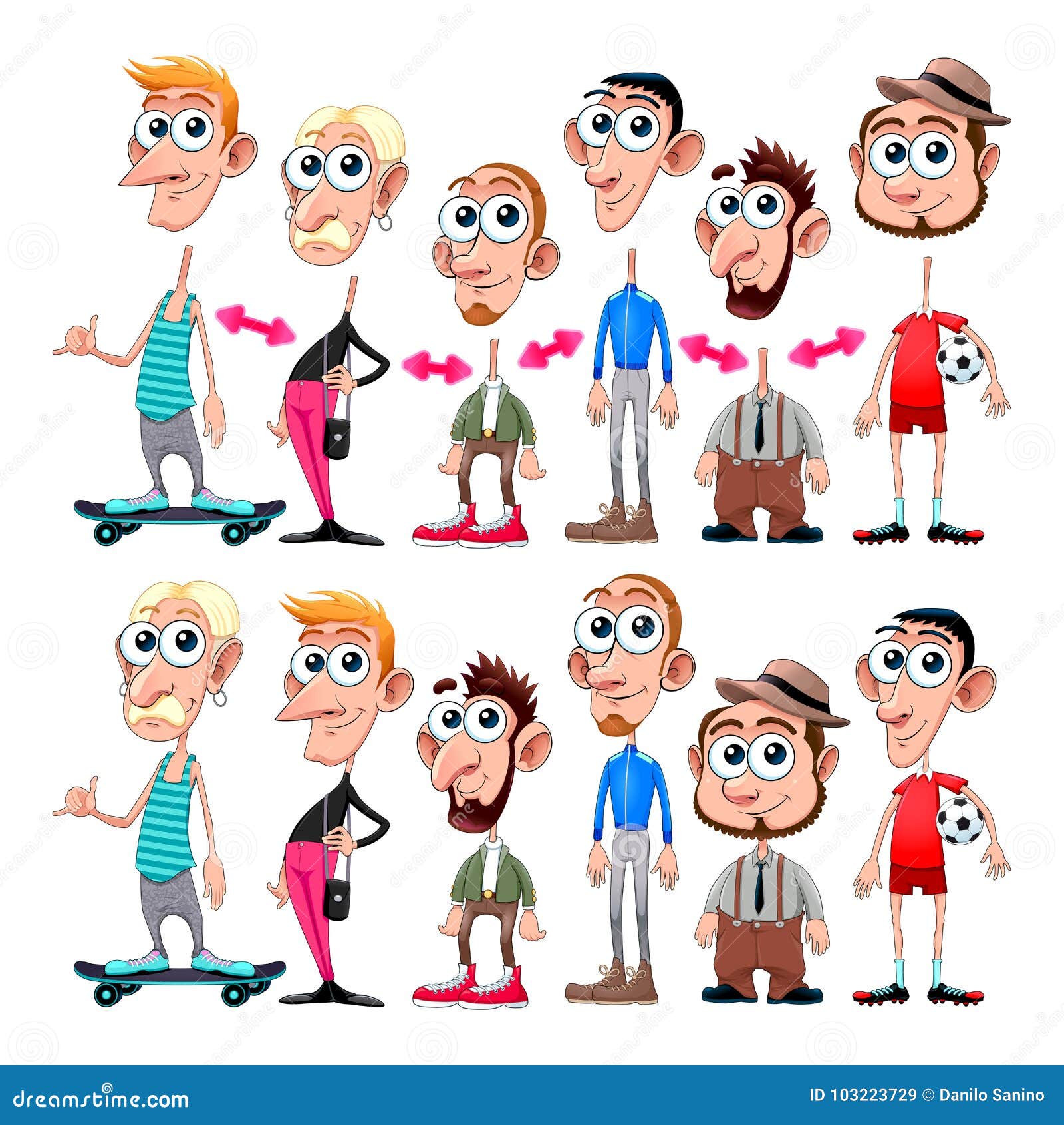 Funny Male Mallard Duck Sitting And Laughing, Comical Bird Cartoon ...