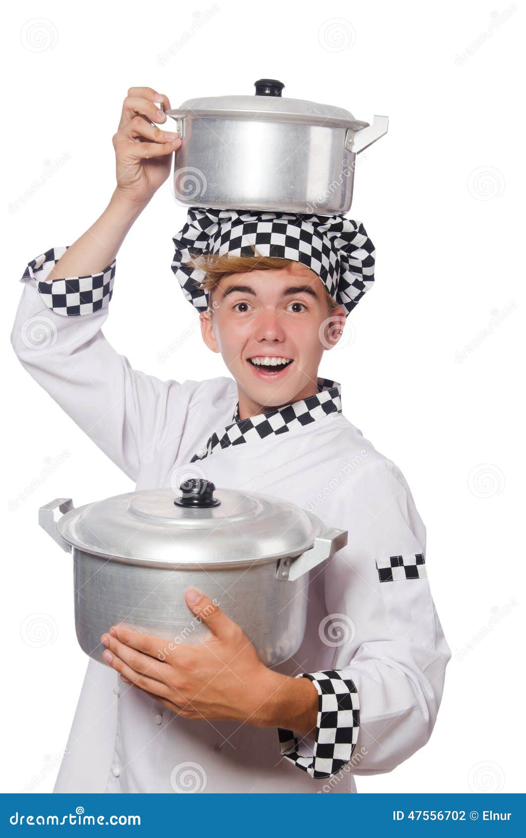 Funny male cook isolated stock photo. Image of humorous - 47556702