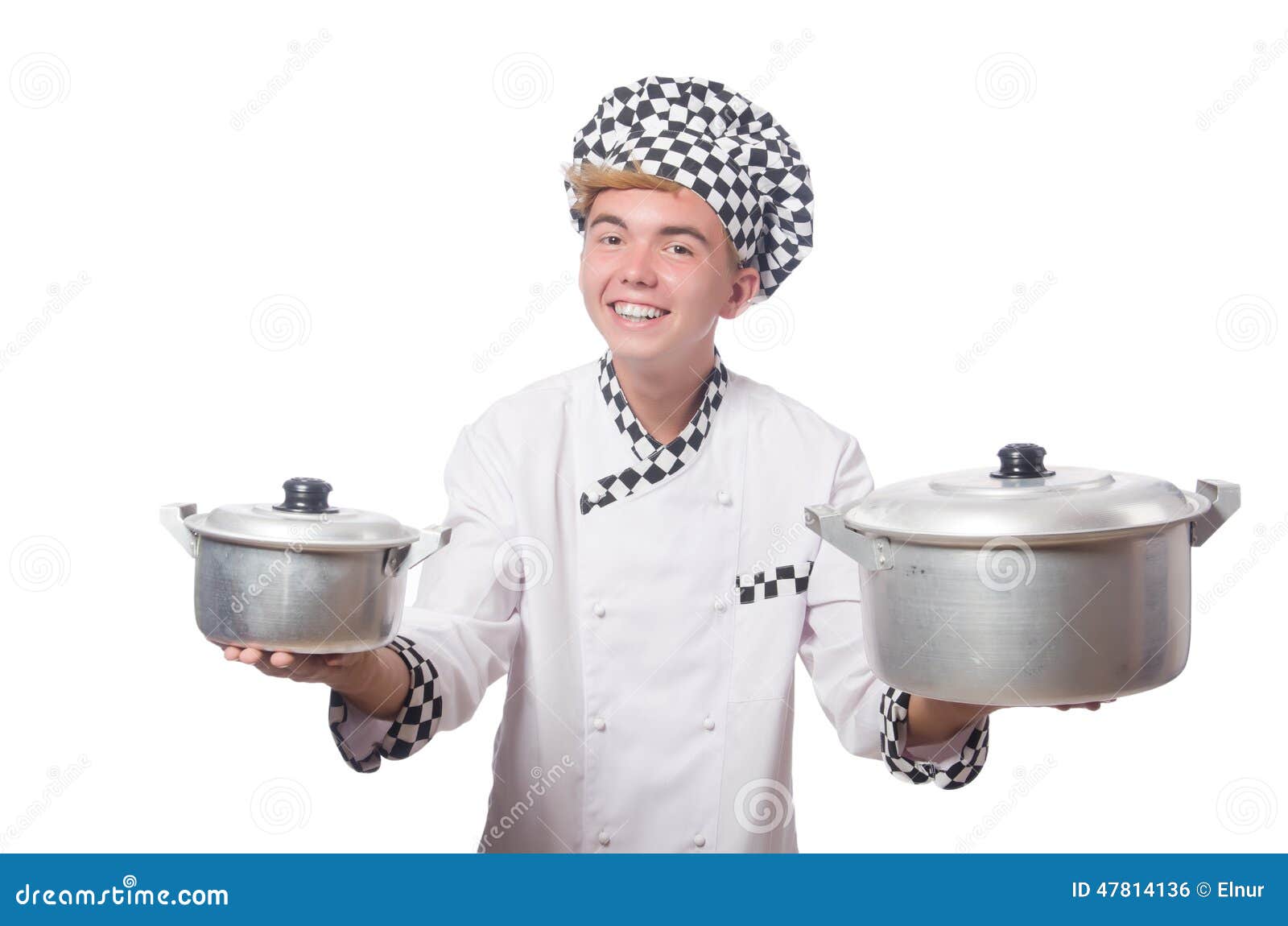 Funny male cook isolated stock photo. Image of male, cooking - 47814136