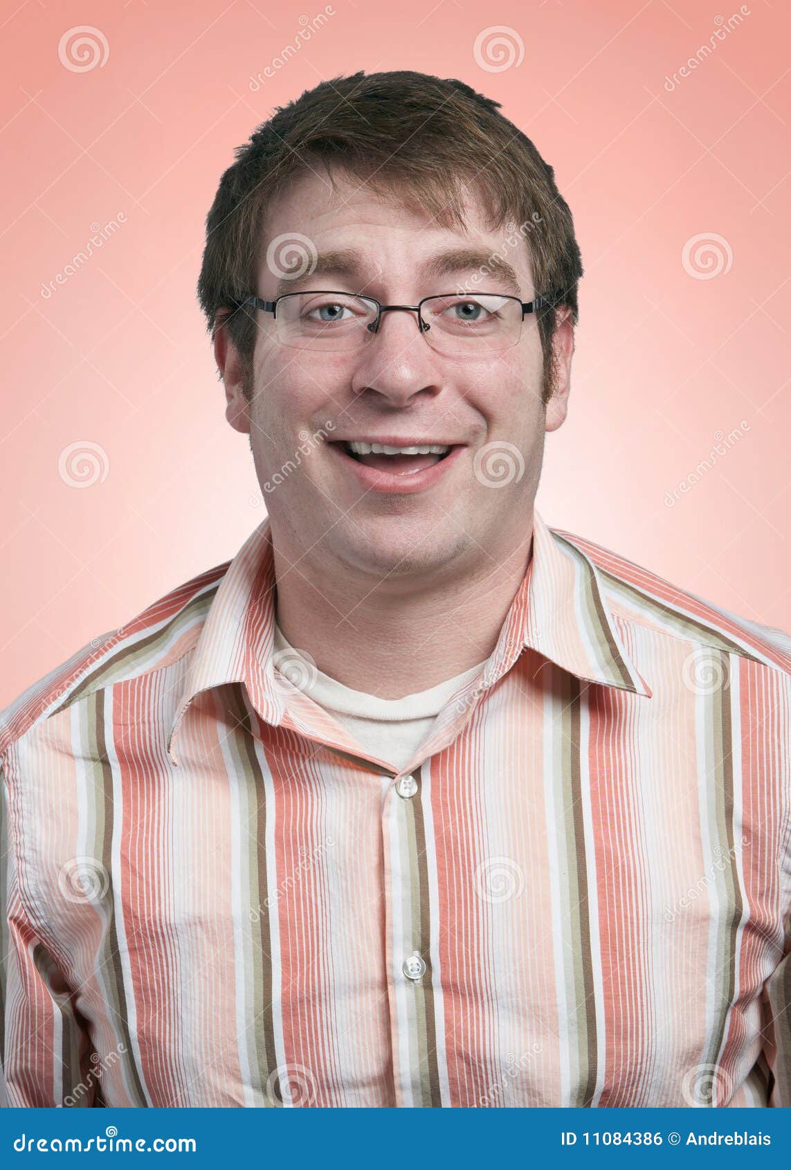 Funny man stock photo. Image of peach, people, caucasian - 11084386