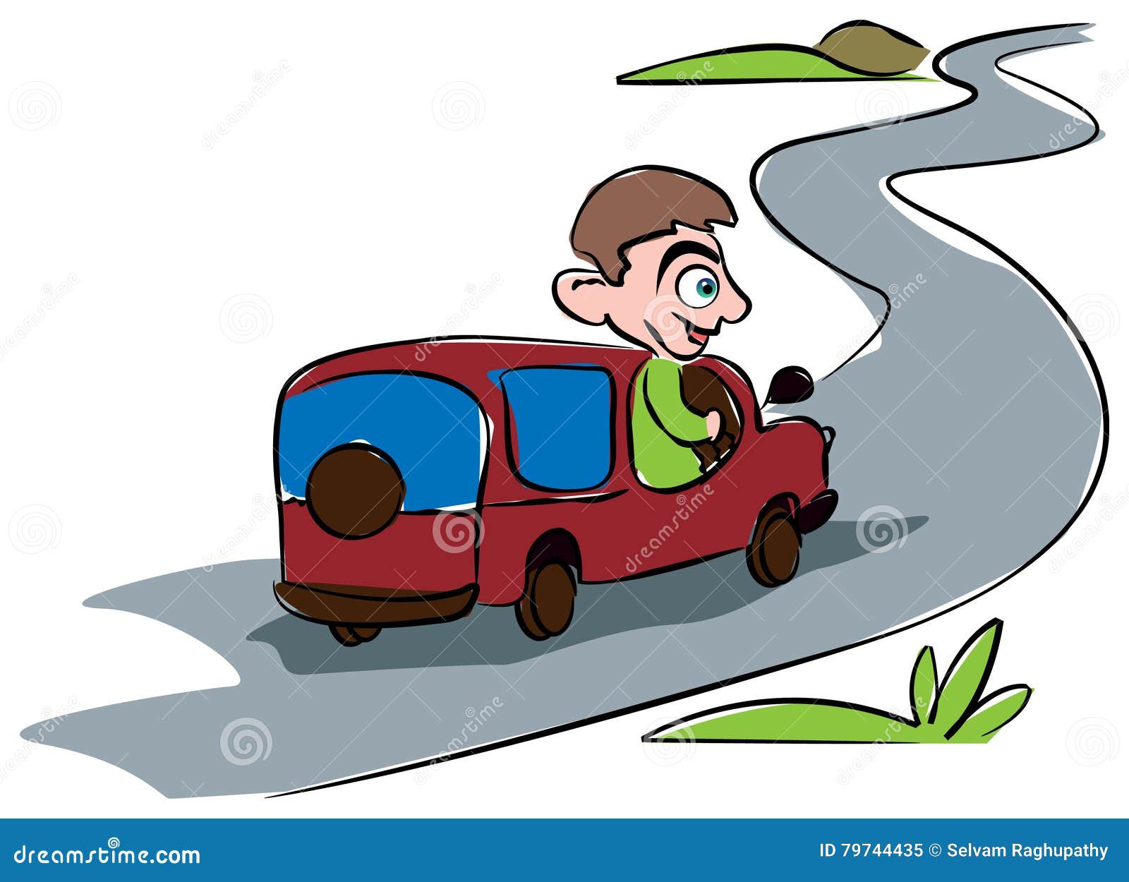 Funny Driving Clip Art