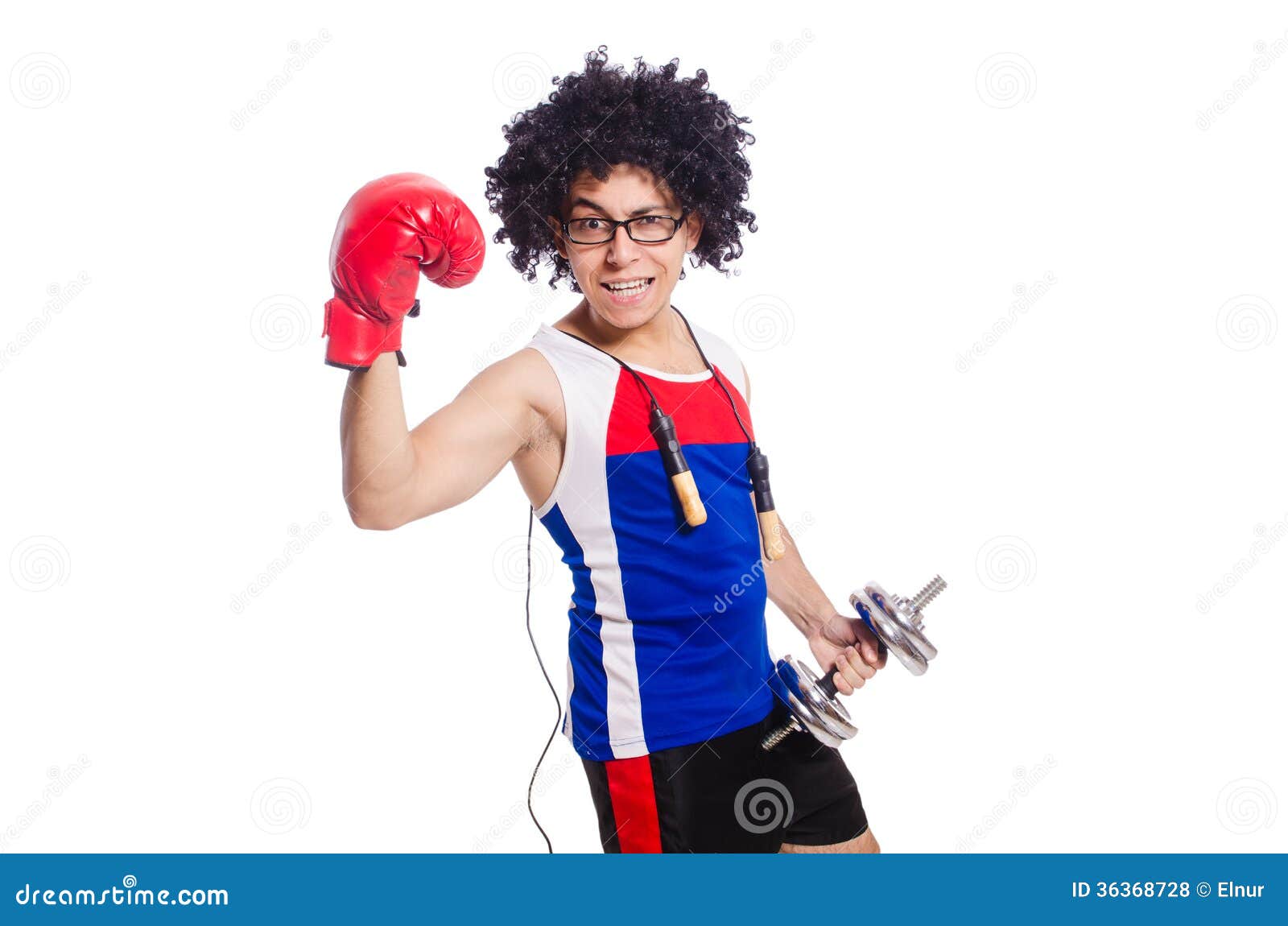 Funny man exercising stock photo. Image of funny, fitness - 36368728