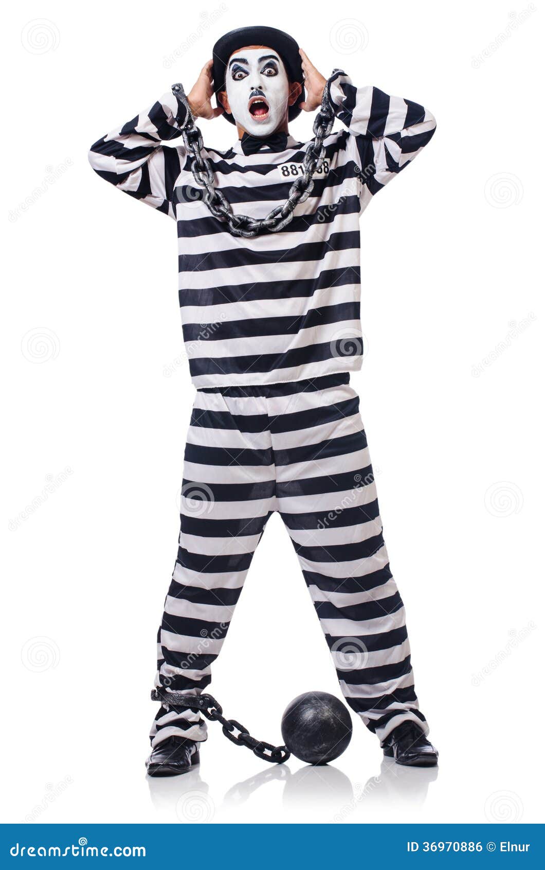 Funny man stock photo. Image of chaplin, film, funny - 36970886