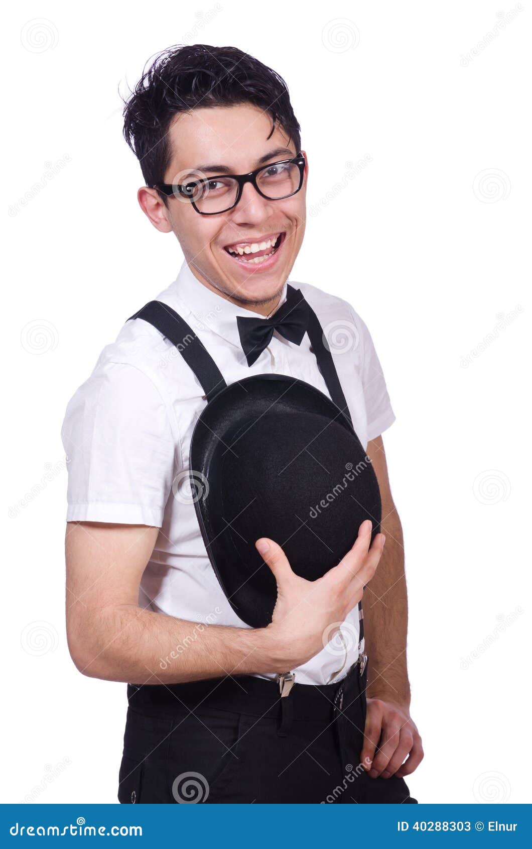 Funny man stock image. Image of comic, happy, humorous - 40288303