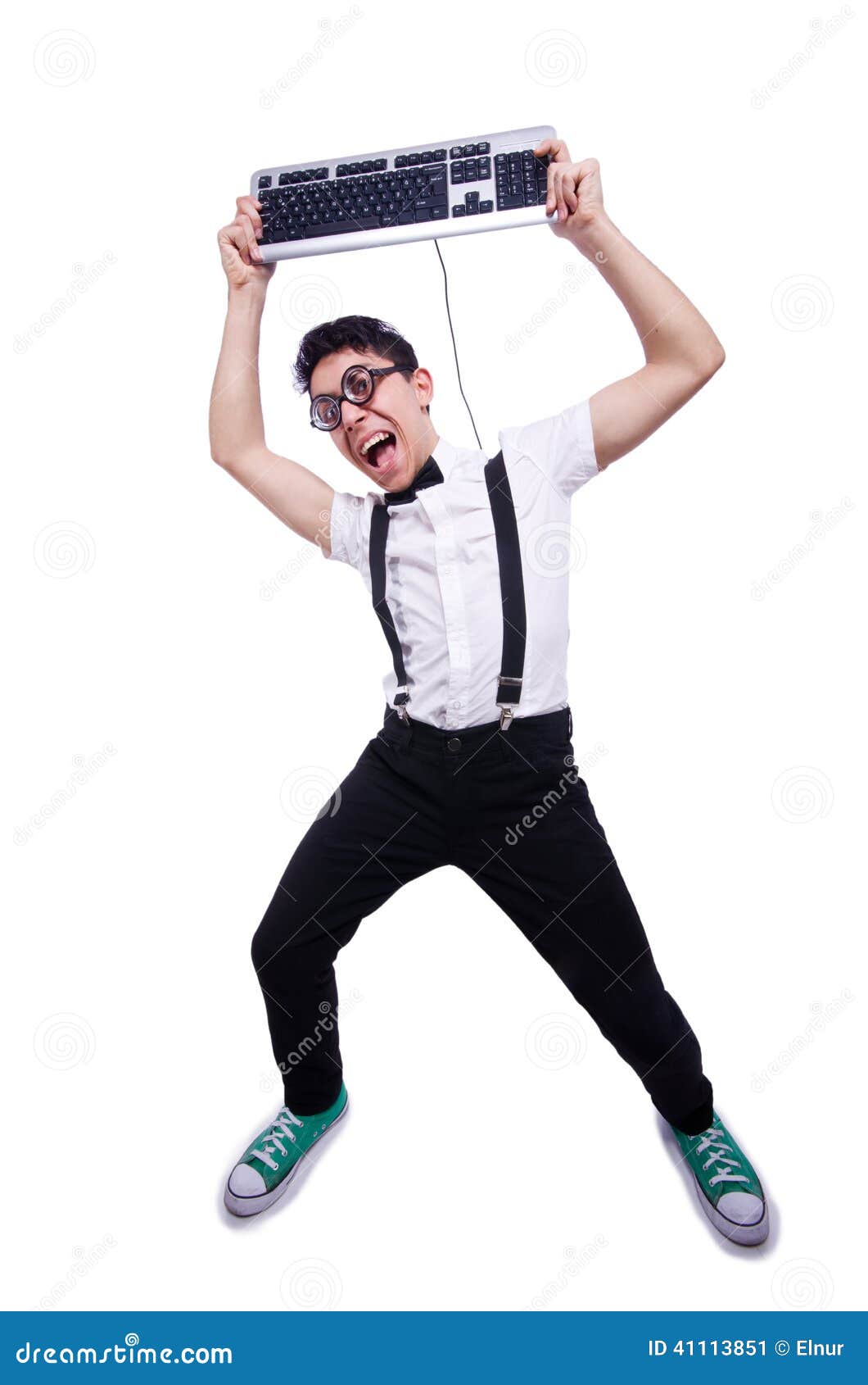 Funny man stock image. Image of fashion, cheerful, playful - 41113851