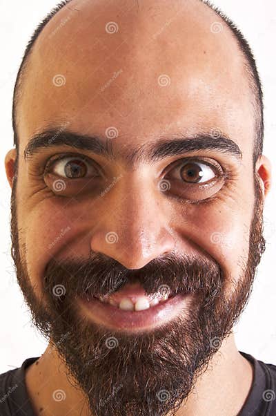 Funny man smiling stock photo. Image of attractive, expressions - 15657386