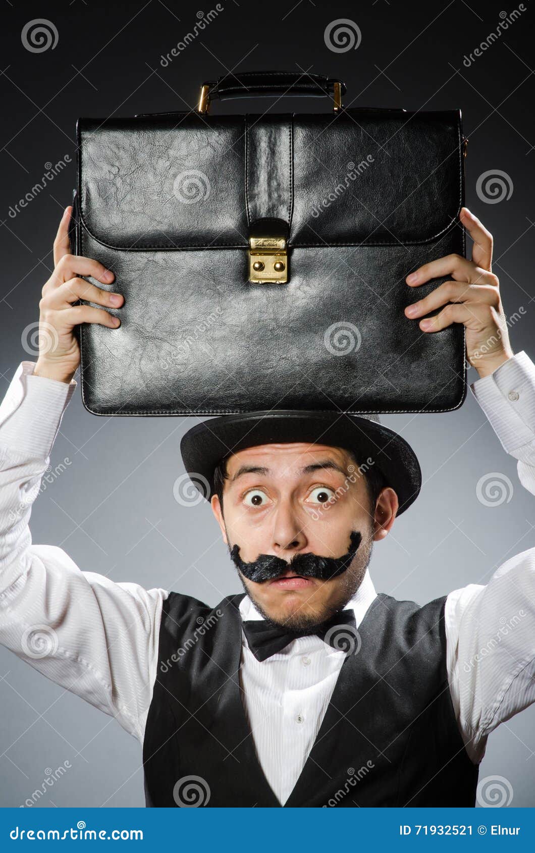 The Funny Man in Vintage Concept Stock Image - Image of caught ...