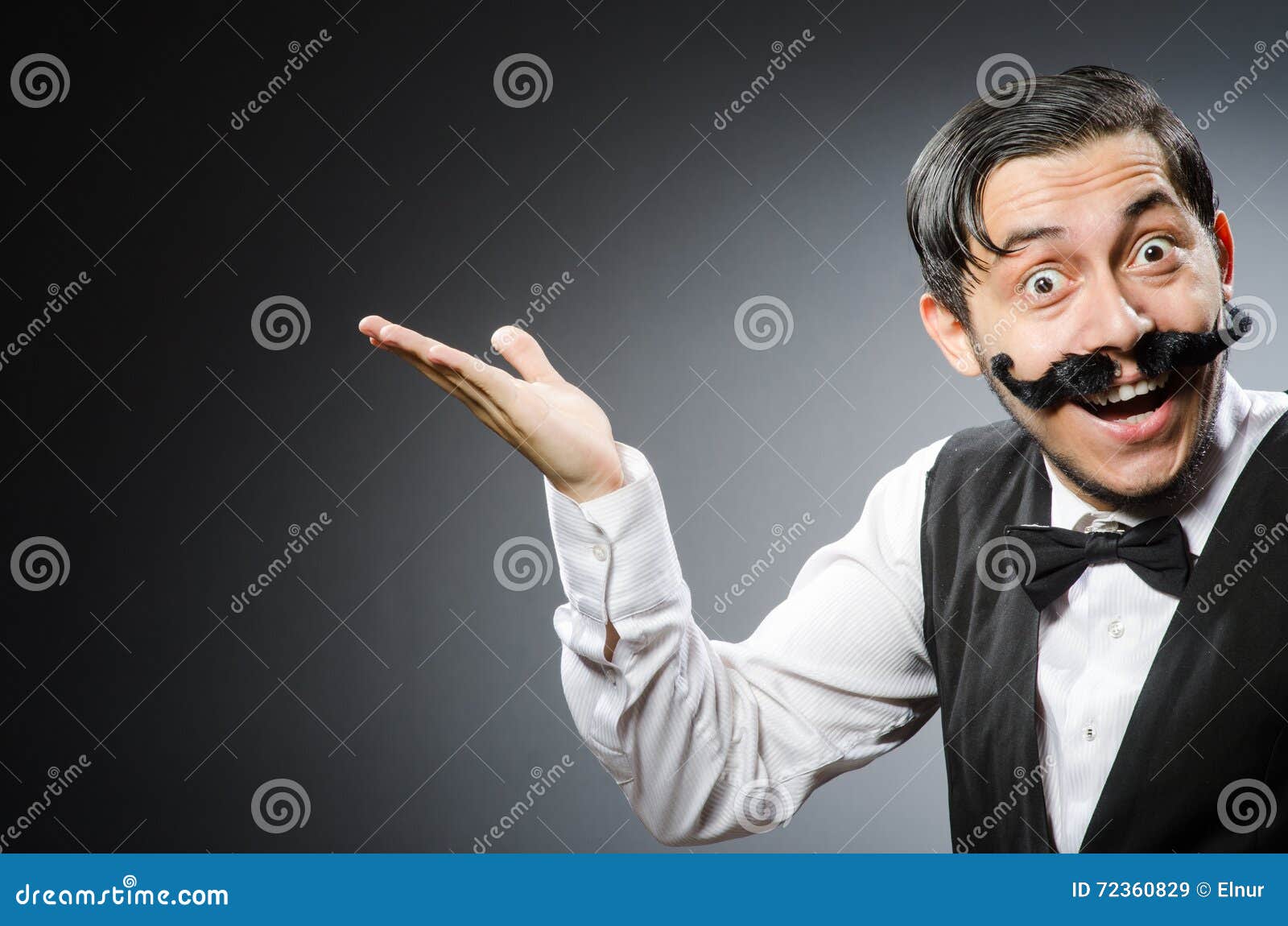 The Funny Man in Vintage Concept Stock Image - Image of finance ...
