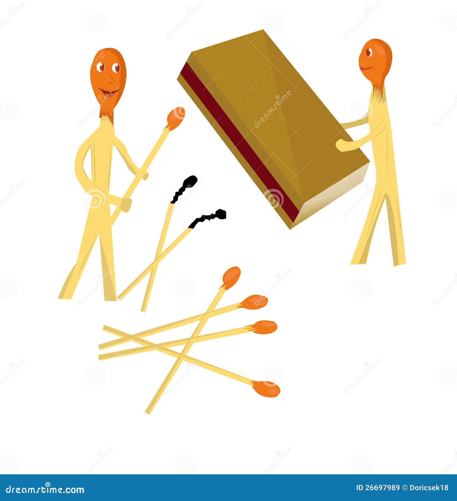 Matchman Stock Illustrations – 2 Matchman Stock Illustrations, Vectors ...