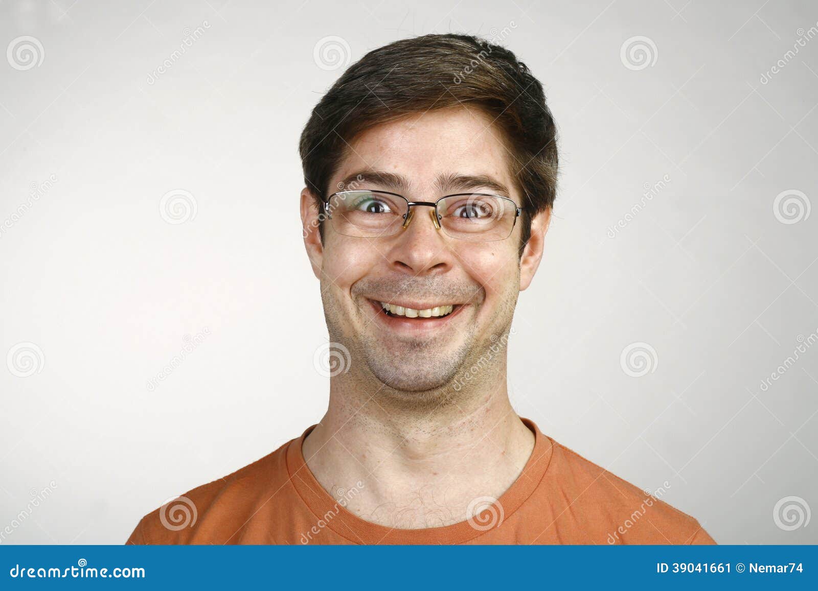 Funny Men Face glasses stock image. Image of facial, expression - 39041661