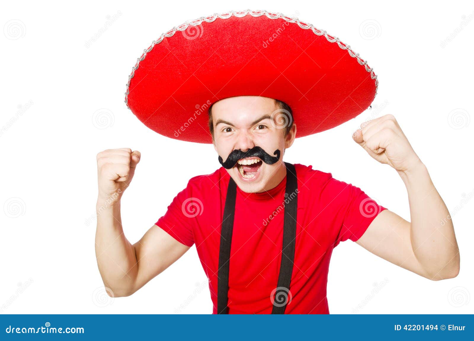 Funny mexican stock photo. Image of face, person, humourous - 42201494