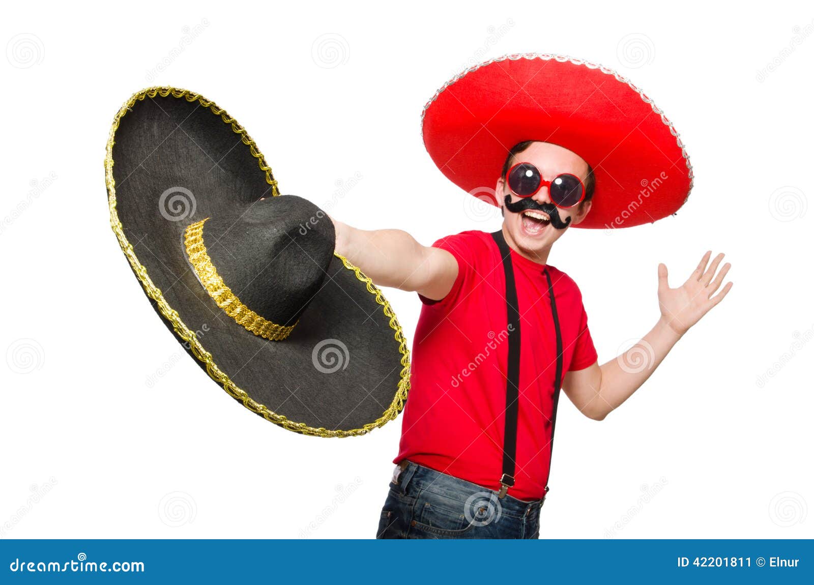 Funny mexican stock image. Image of mexico, face, person - 42201811