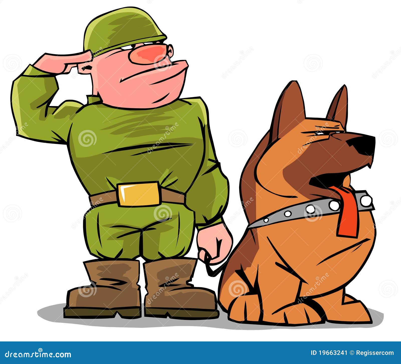 The Funny Old Military Truck Crane Cartoon Vector | CartoonDealer.com ...