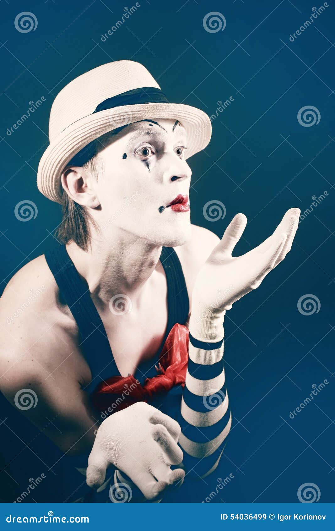 Funny mime stock image. Image of mime, gloves, black - 54036499