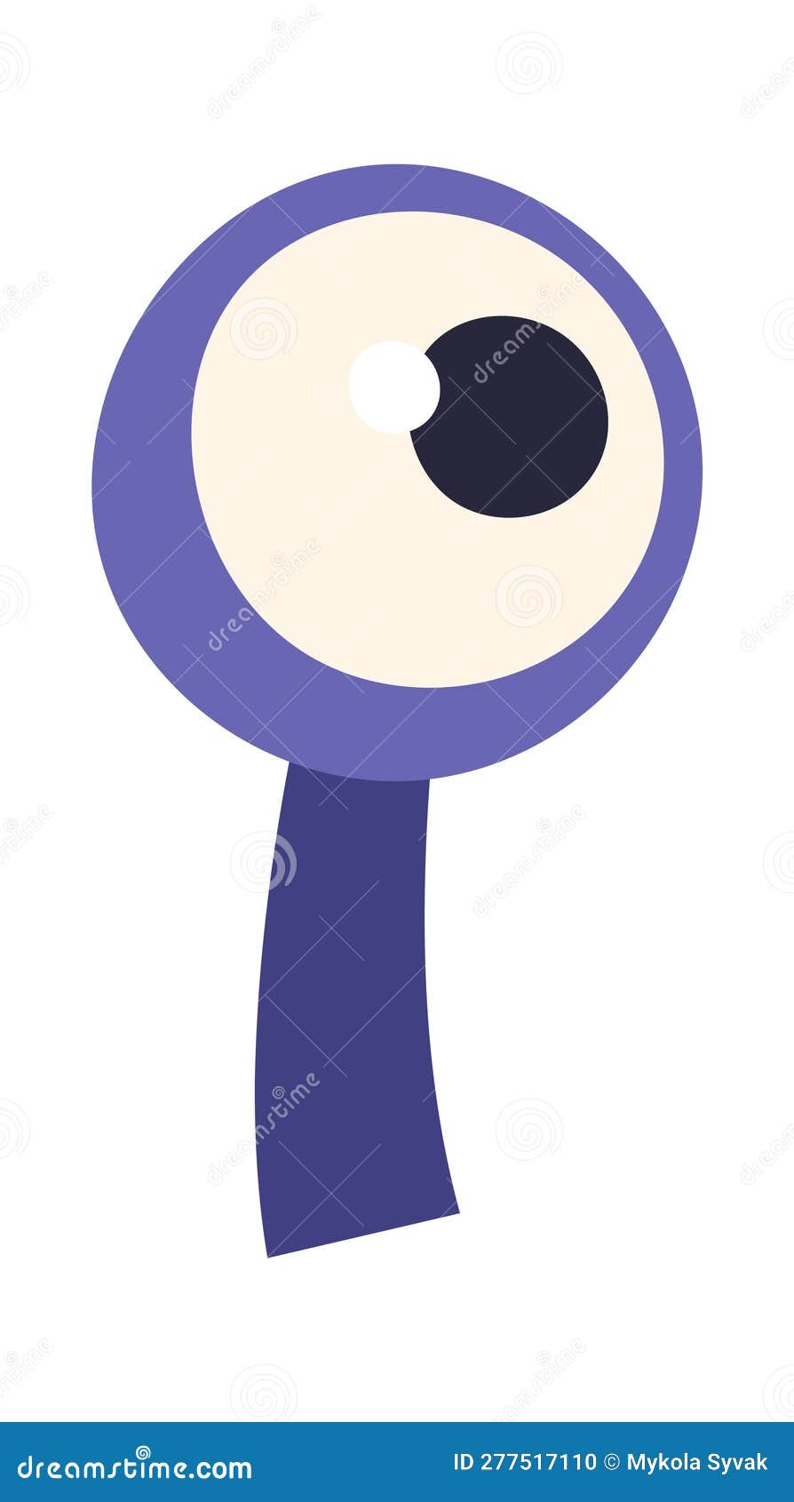 Funny Monsters Eye stock vector. Illustration of halloween - 277517110