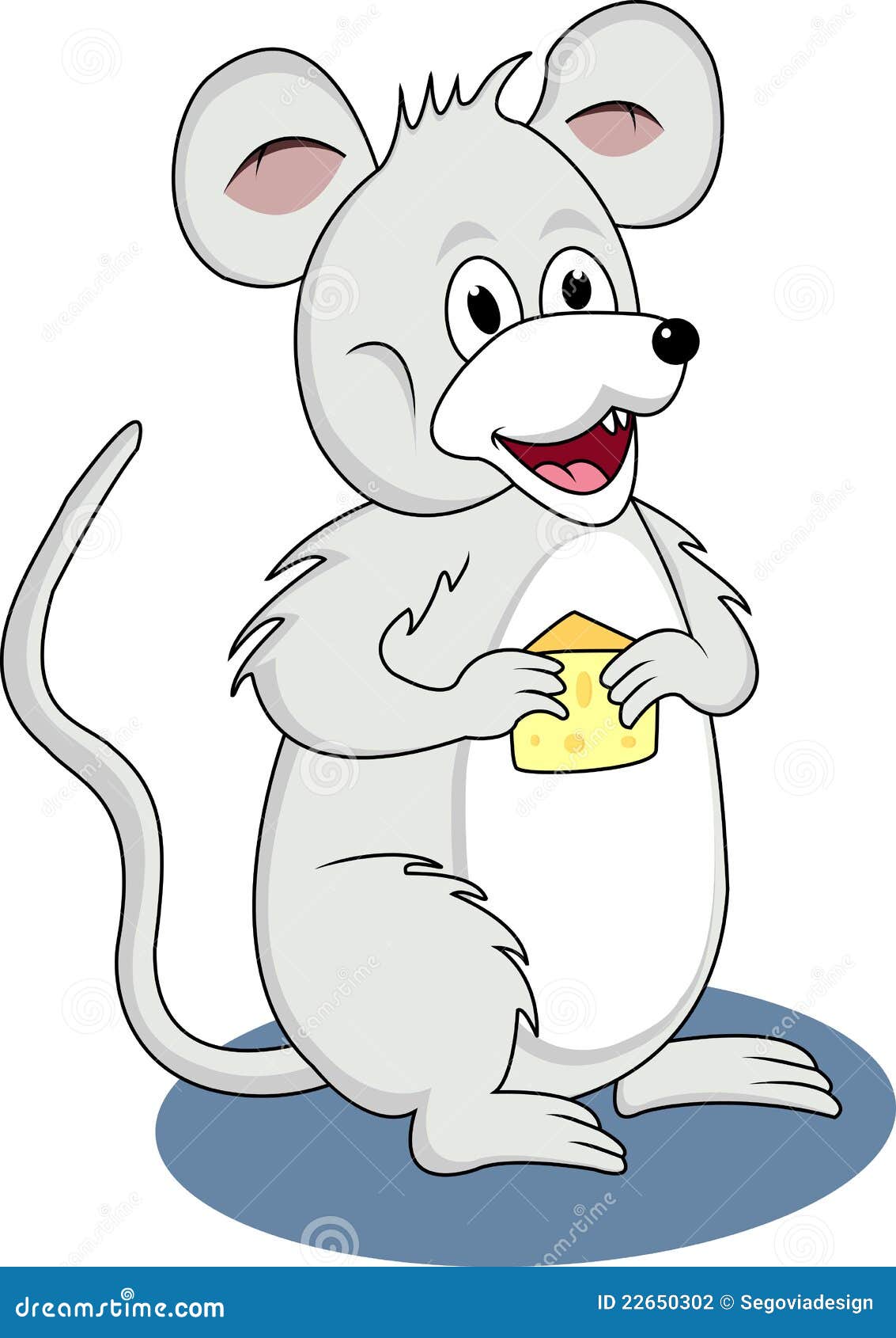 Funny mouse cartoon stock vector. Illustration of ears - 22650302