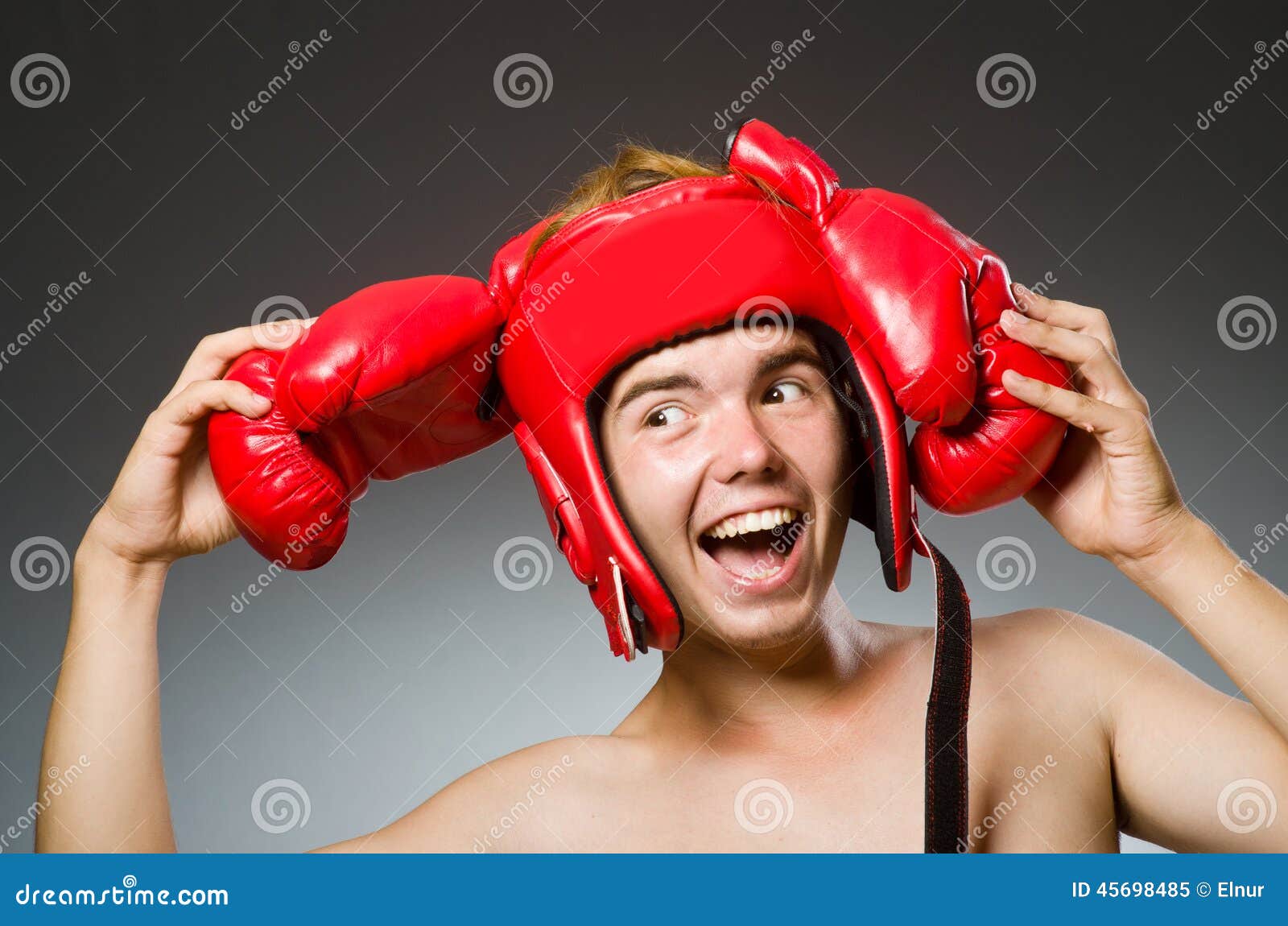 Funny nerd boxer stock image. Image of humor, fist, angry - 45698485
