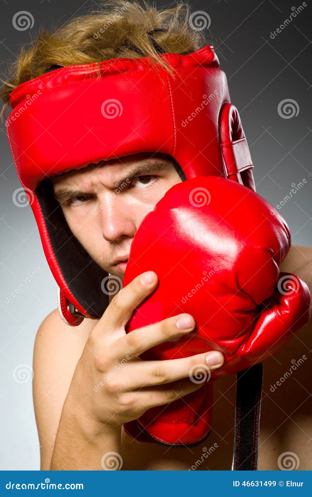 Funny nerd boxer stock image. Image of angry, exercise - 46631499