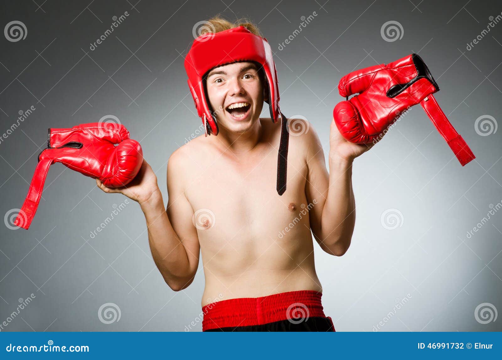 Funny nerd boxer stock photo. Image of fight, athlete - 46991732
