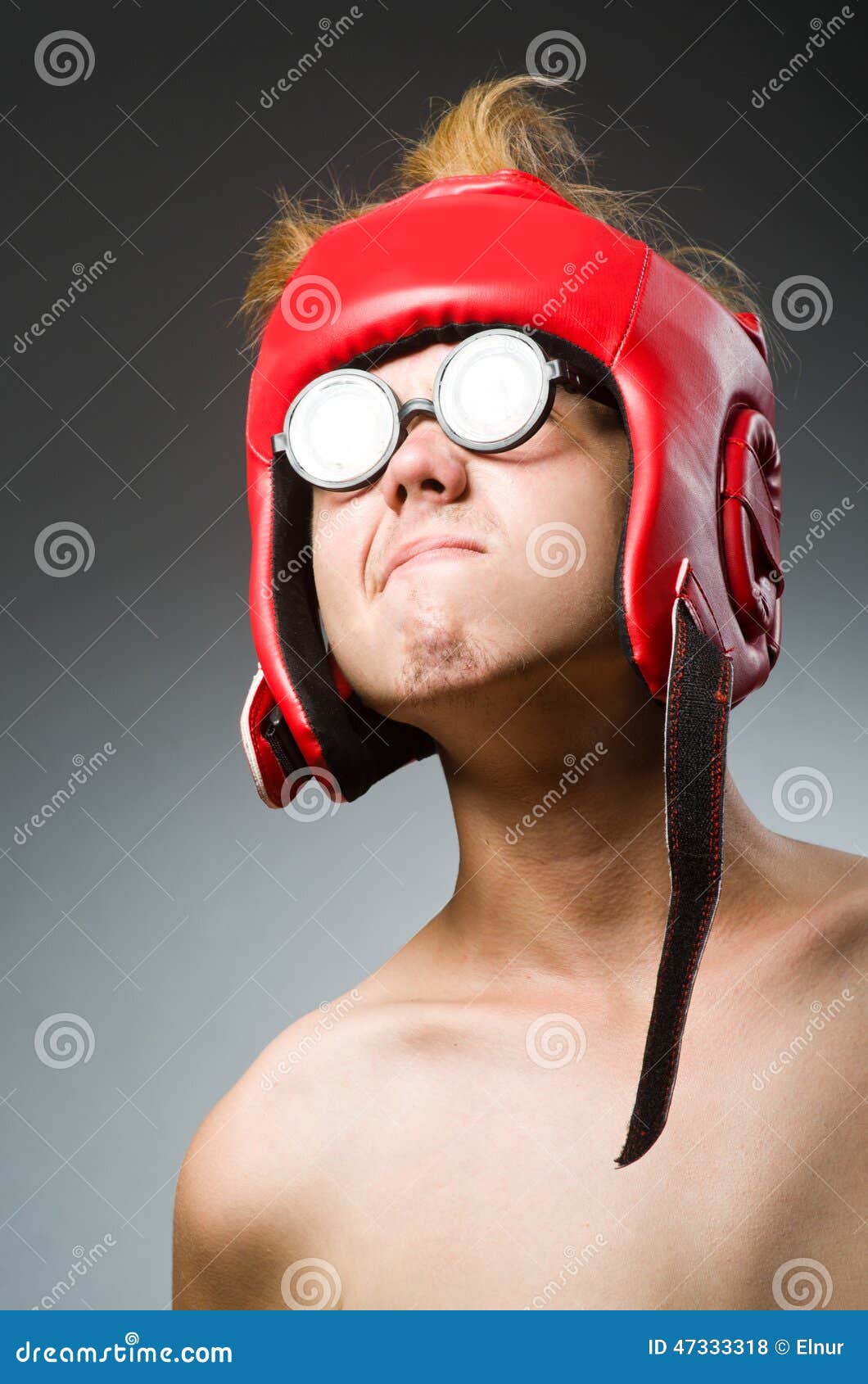 Funny nerd boxer stock photo. Image of angry, humour - 47333318