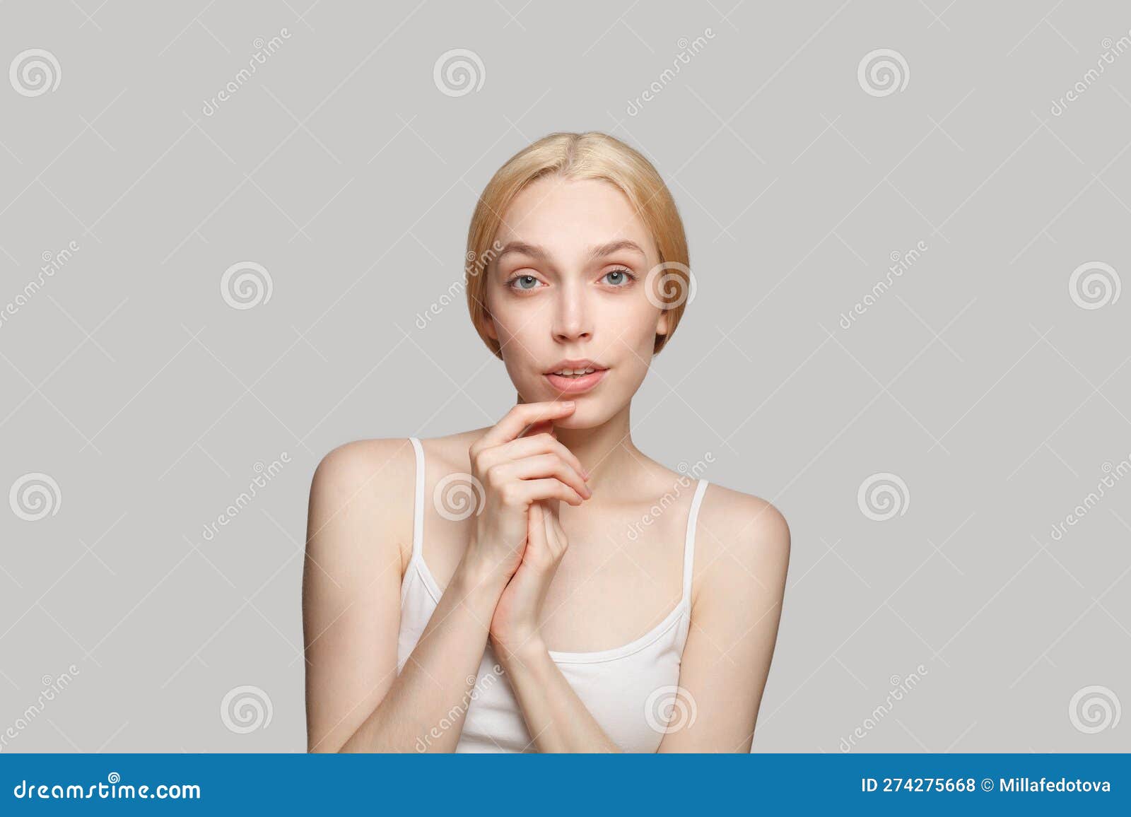 Funny Nice Model Posing, Beauty Portrait Stock Photo - Image of beauty ...