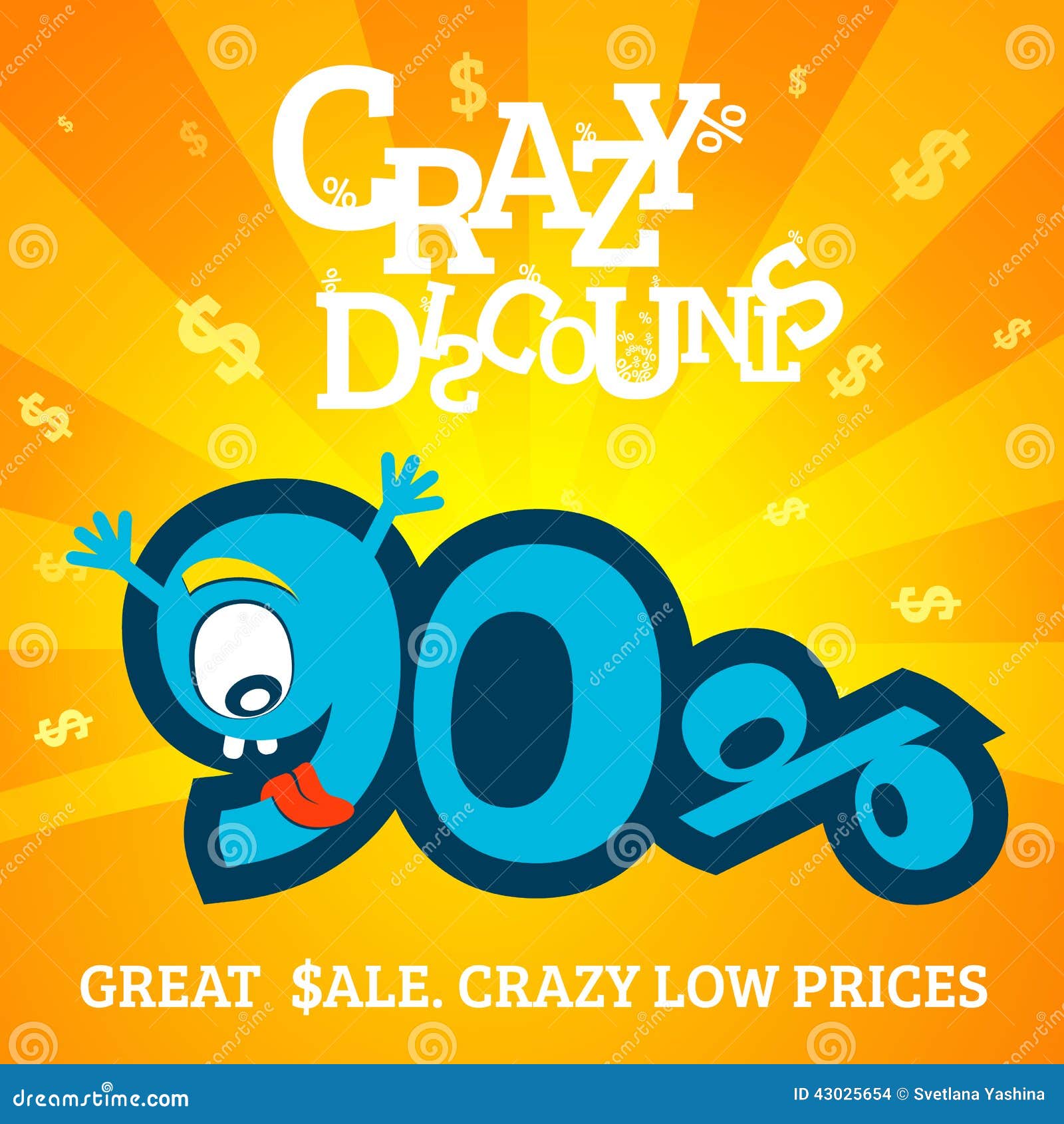 Crazy Numbers Stock Illustrations – 364 Crazy Numbers Stock ...